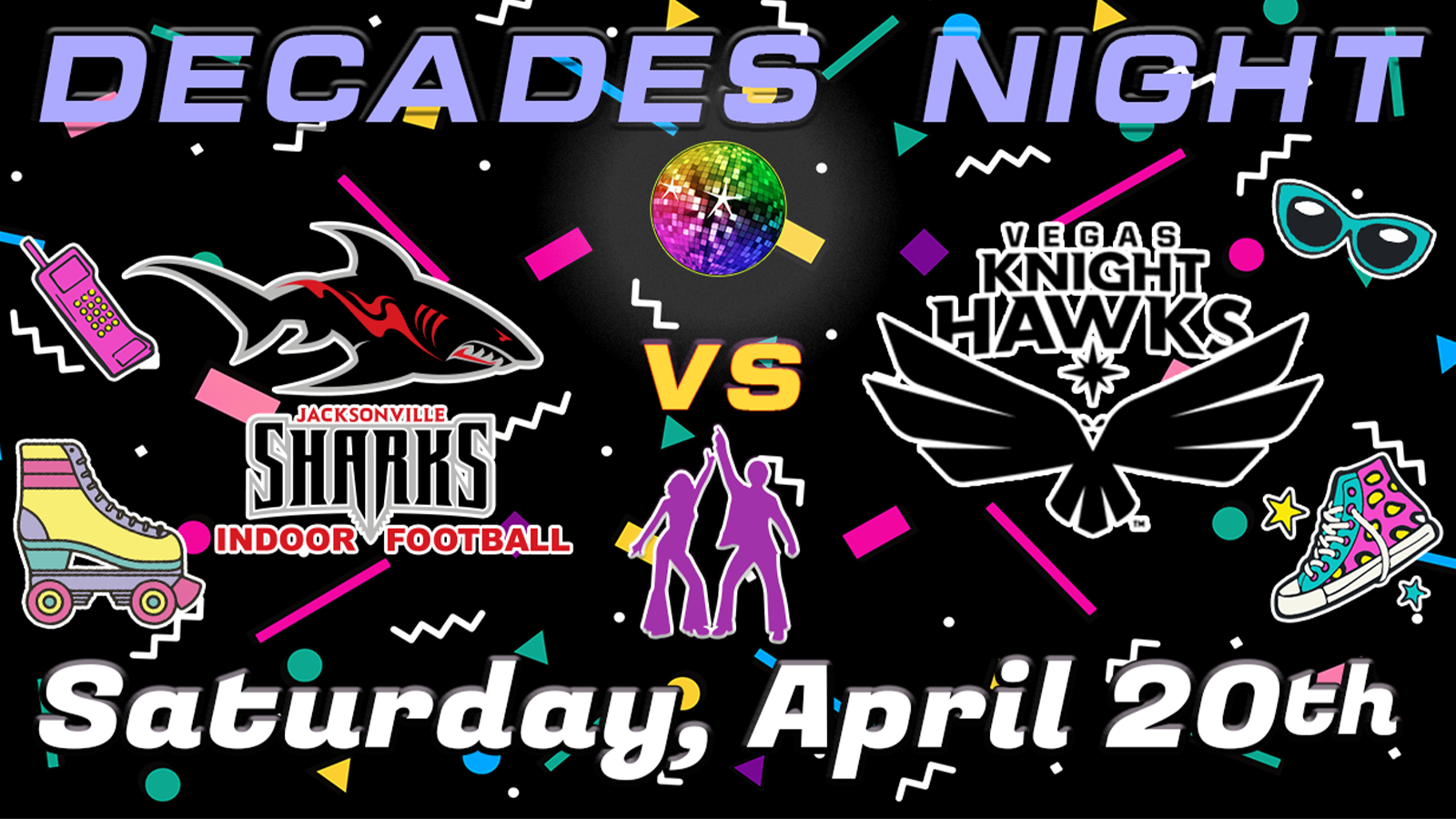 What You Need to Know Decades Night - Jacksonville Sharks