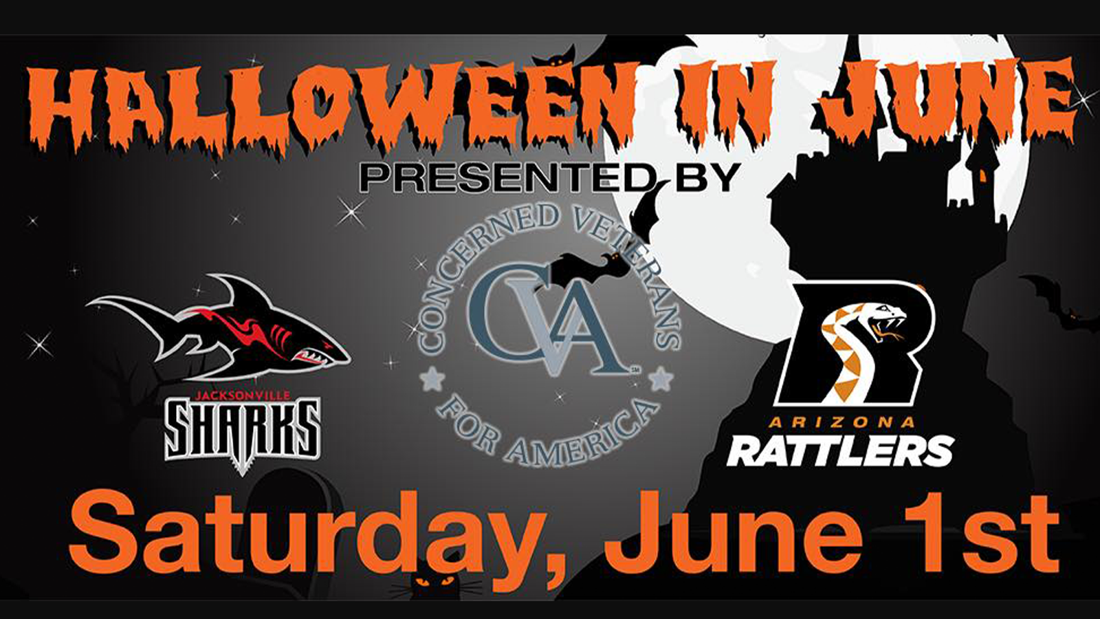 WHAT YOU NEED TO KNOW HALLOWEEN IN JUNE - Jacksonville Sharks