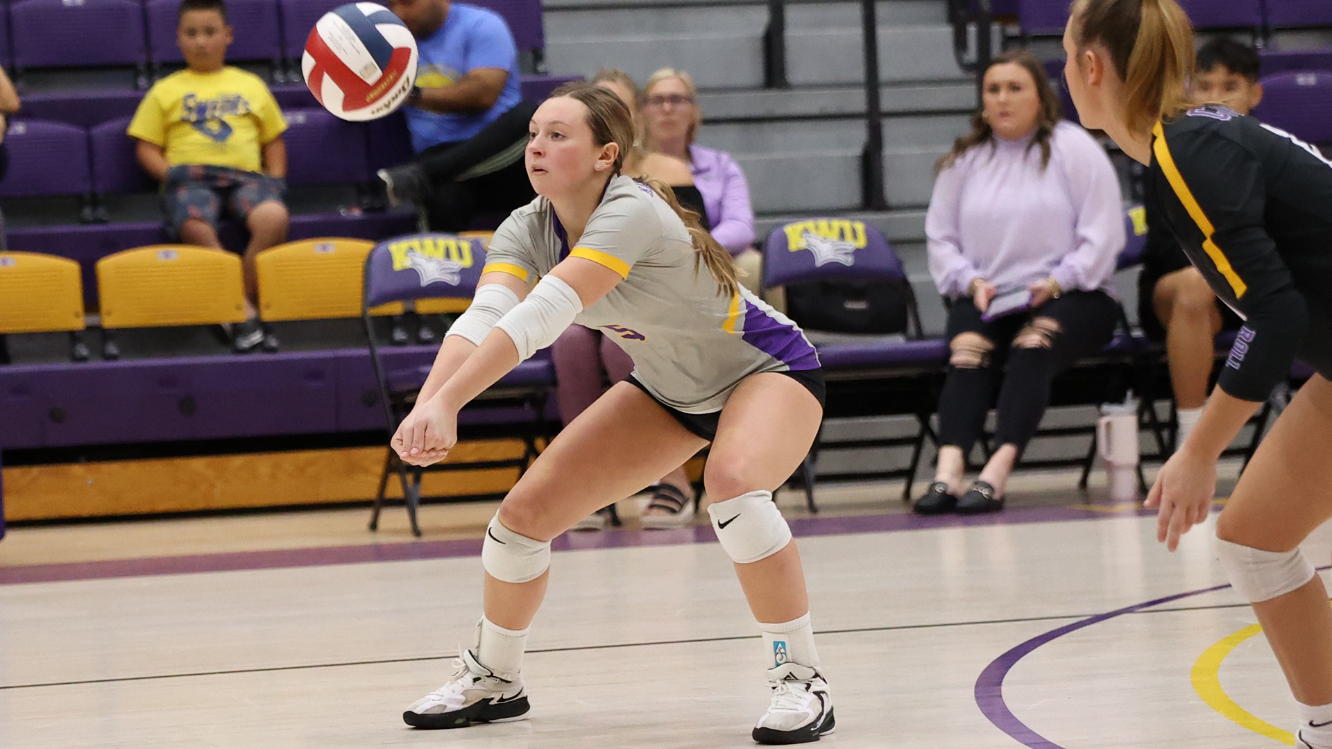 Women’s Volleyball sweeps York in last road trip of regular season - Kansas Wesleyan University