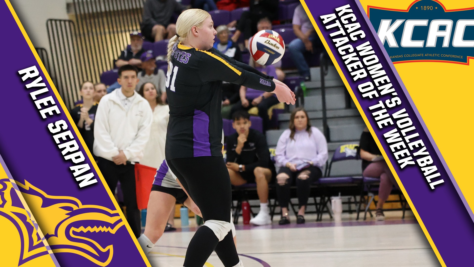Serpan earns KCAC Women’s Volleyball Attacker of the Week honor ...