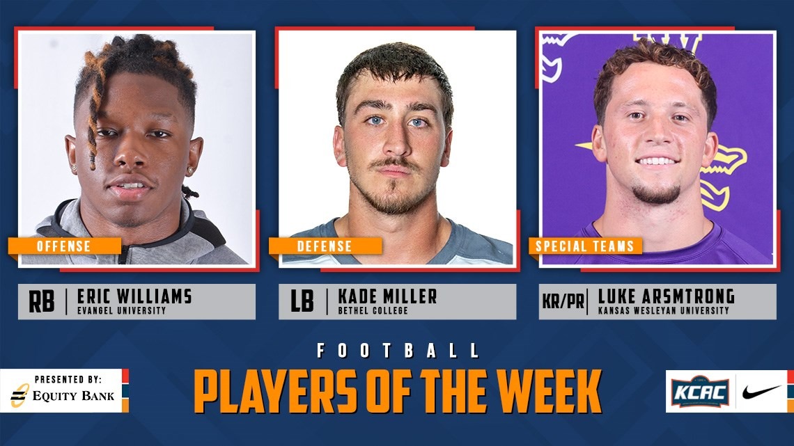 Armstrong named as KCAC Football Special Teams Player of the Week ...
