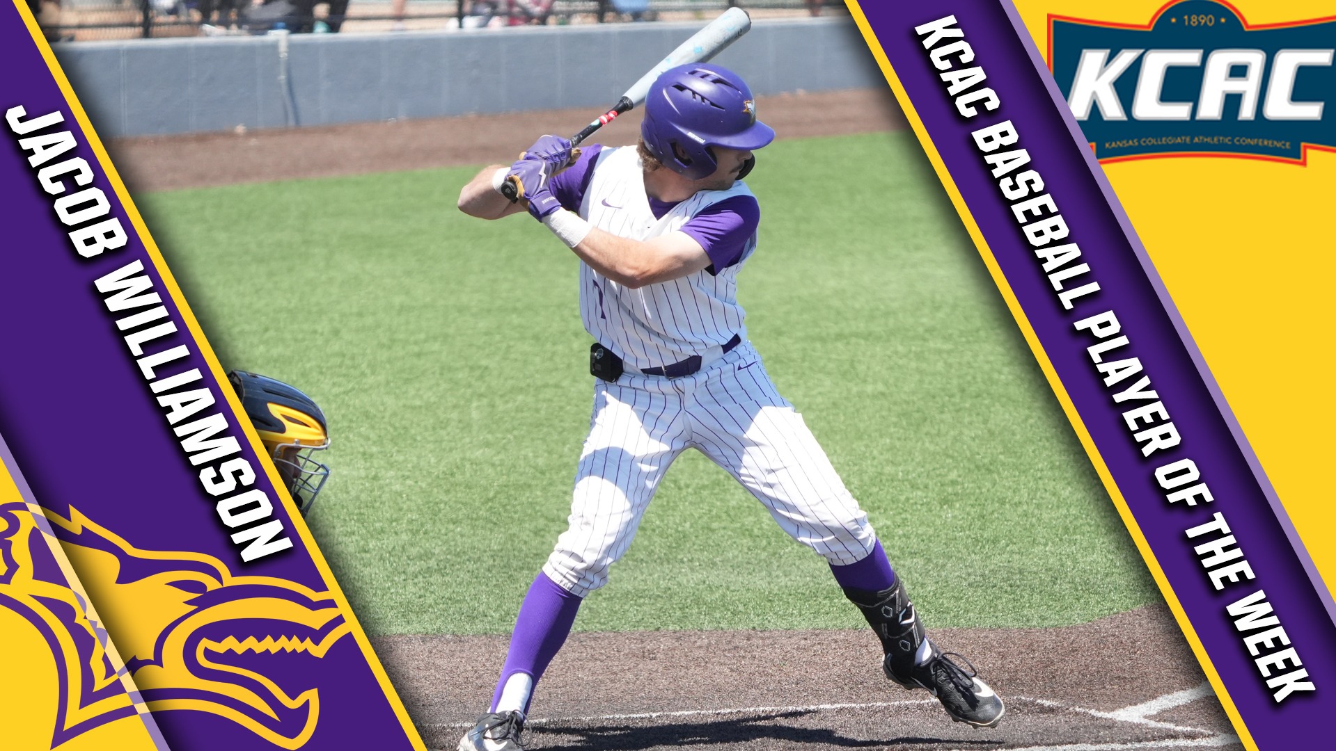 Williamson named KCAC Baseball Player of the Week - Kansas Wesleyan ...