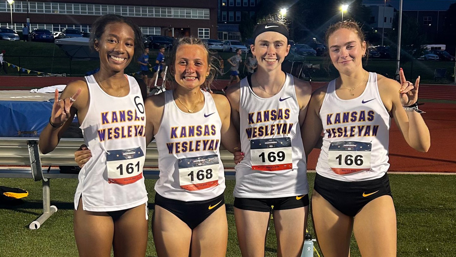 Women’s Track finishes seventh at KCAC Championships - Kansas Wesleyan ...
