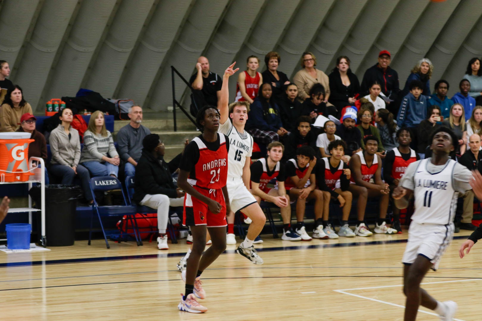 Six Reach Double-Figures in Win Over Cardinals - La Lumiere School