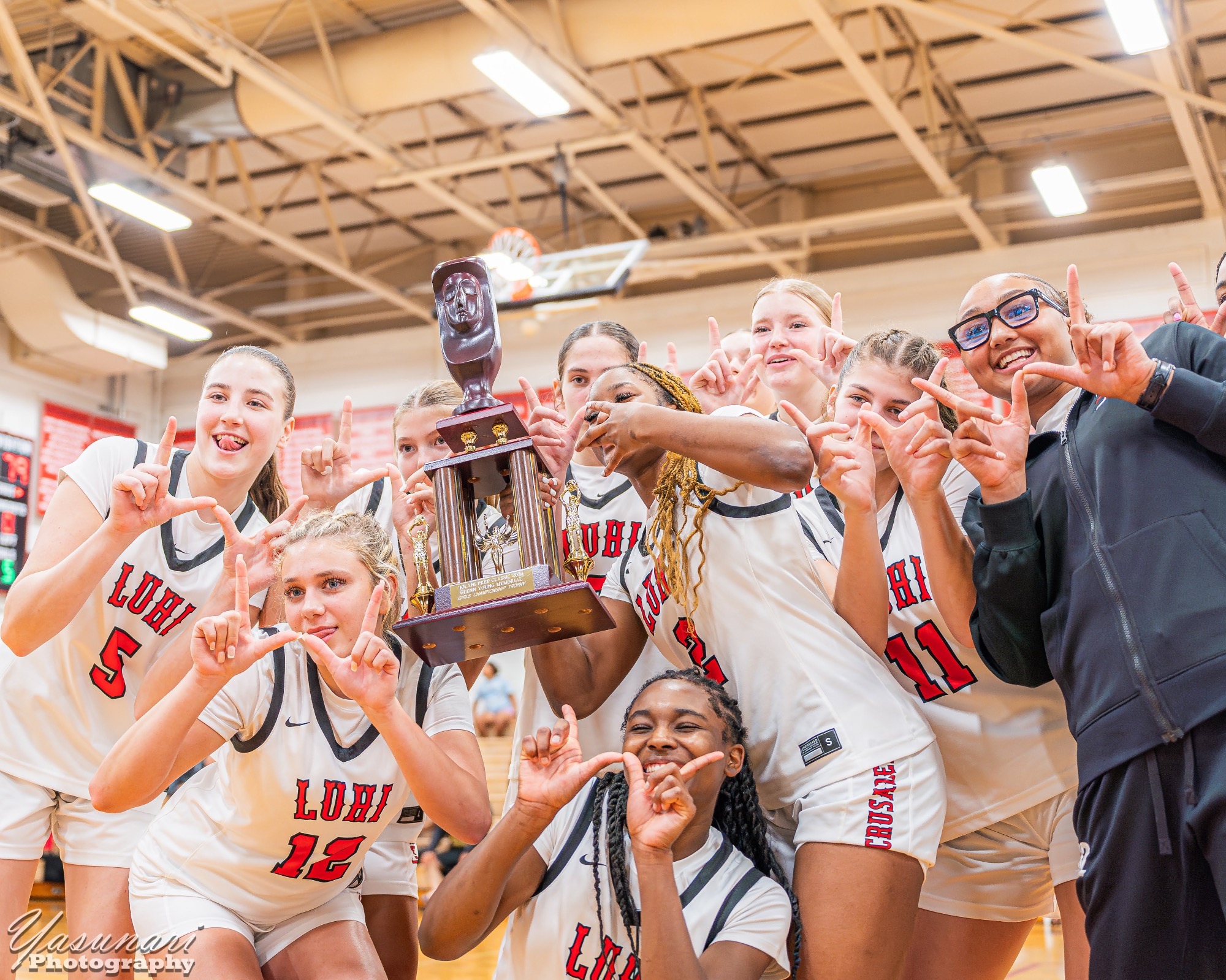 LuHi Girls Varsity Basketball Team Ranked No. 1 in the Nation - Long ...