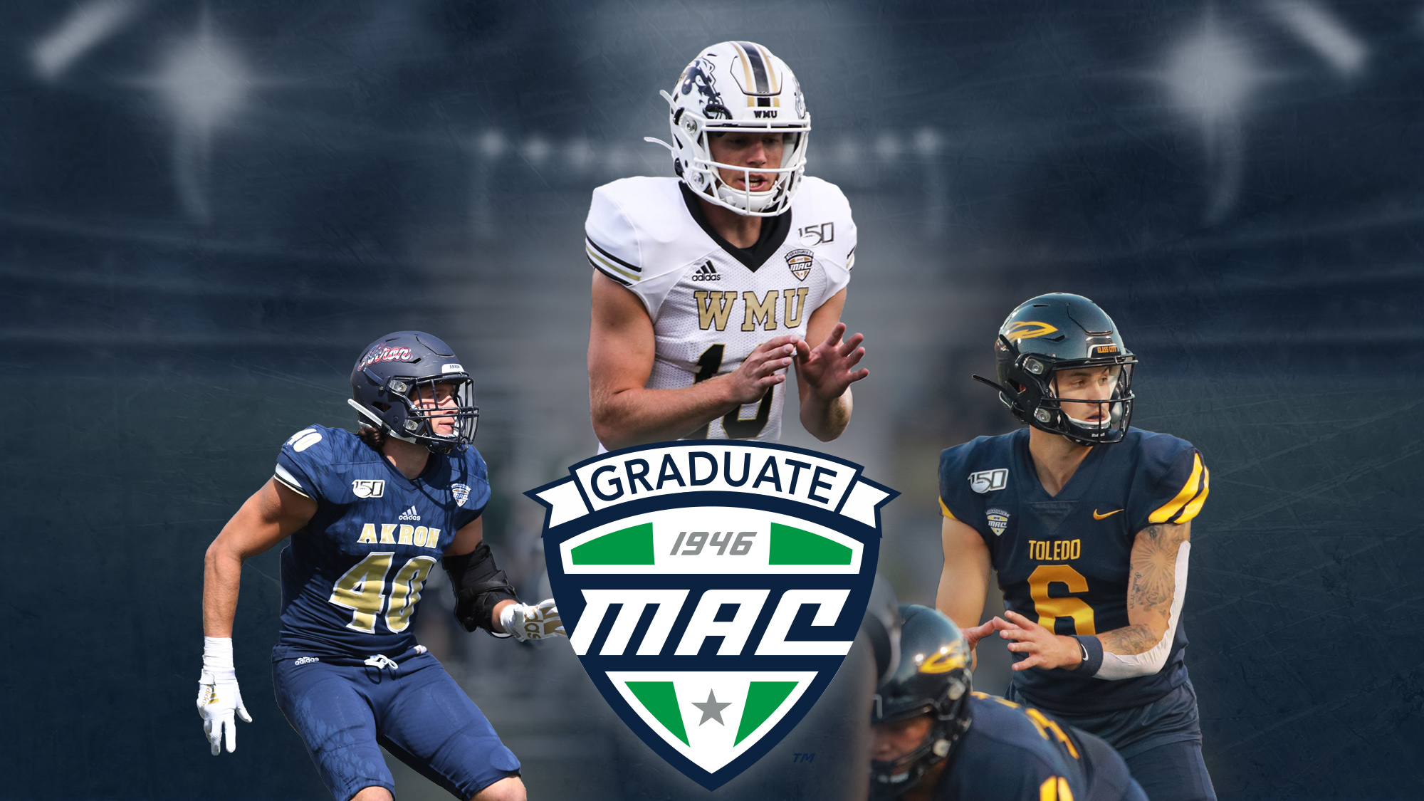 MAC To Feature Football Patches For 71 Football Graduates This Fall ...