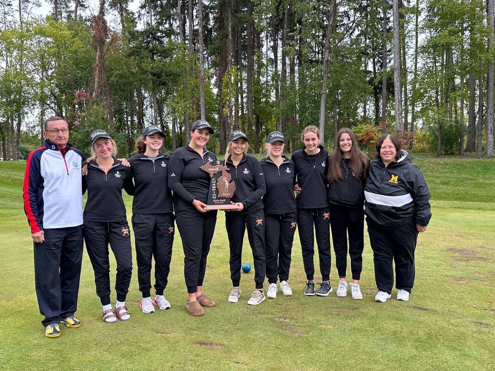 Mercy Golf State Champs! - Mercy High School