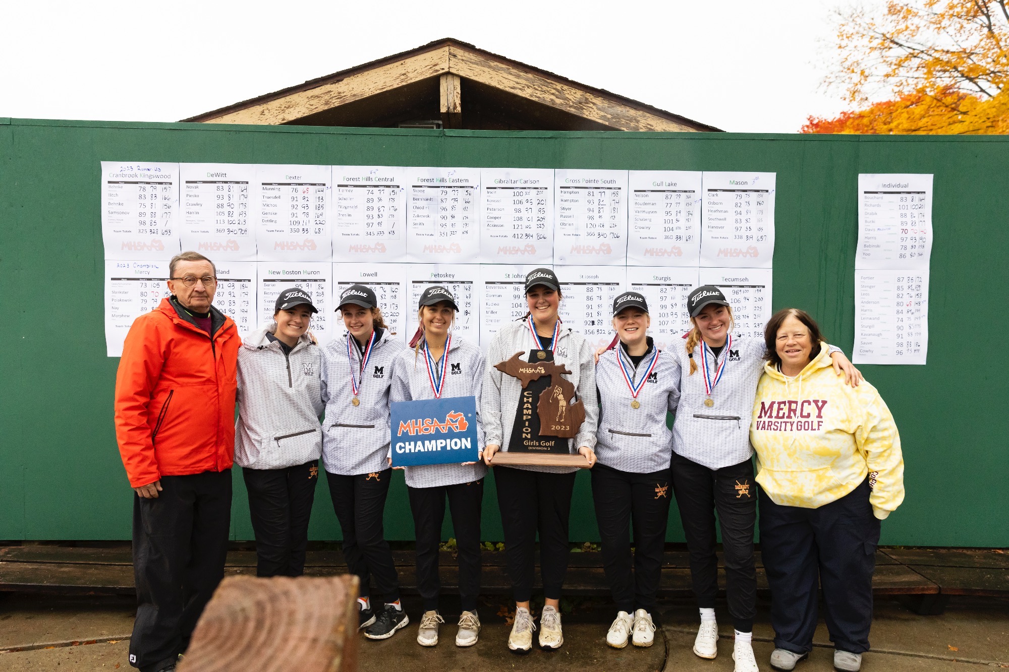Mercy Golf State Champs! - Mercy High School