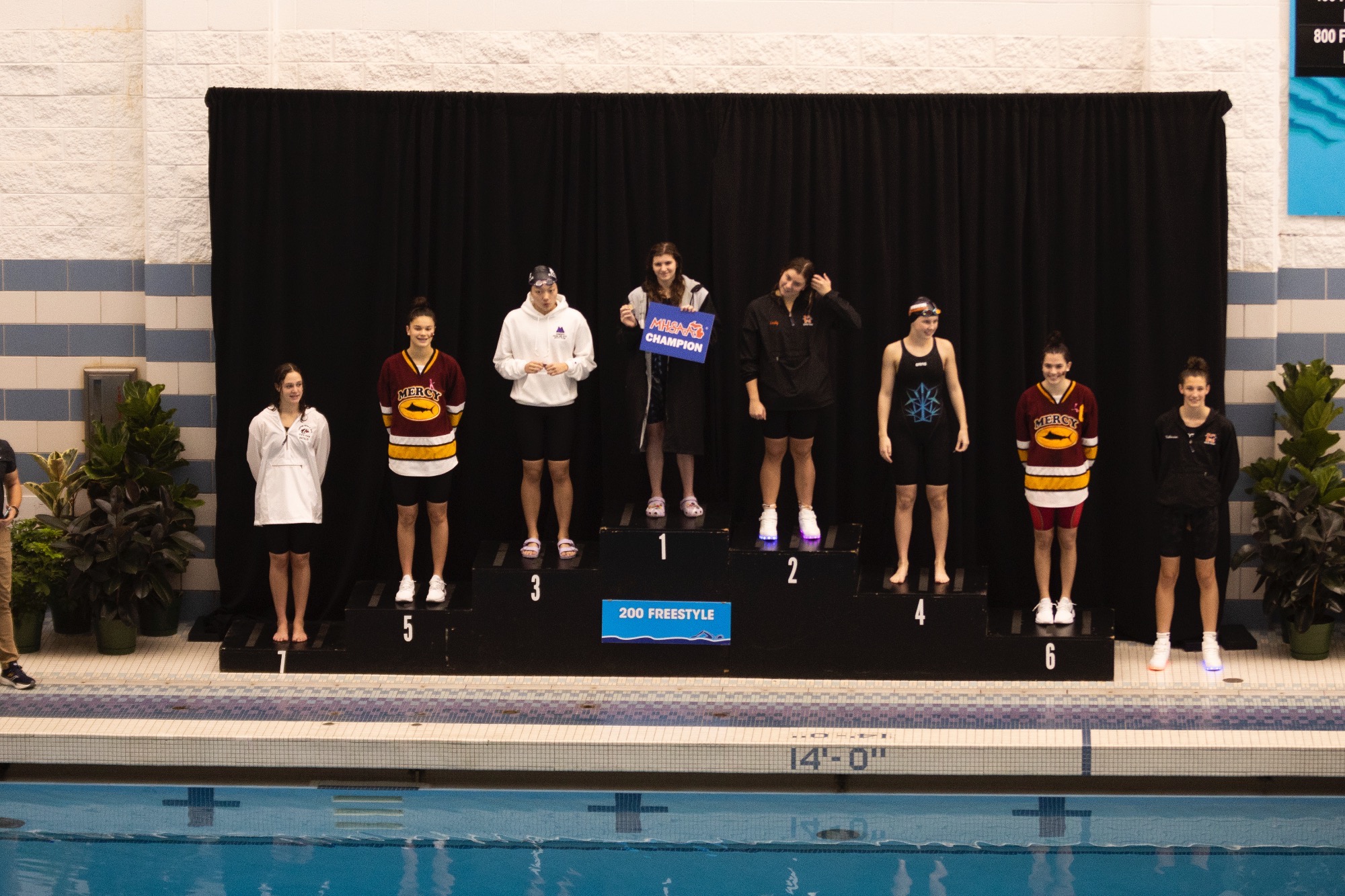 Amylia Higgins - 2023 - Swimming and Diving - Mercy High School