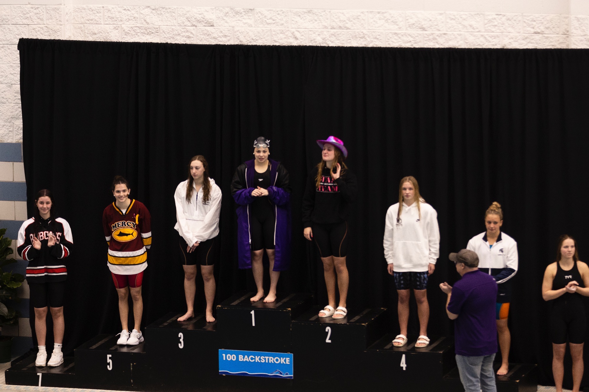 Sydney Derkevorkian - 2022 - Swimming and Diving - Mercy High School