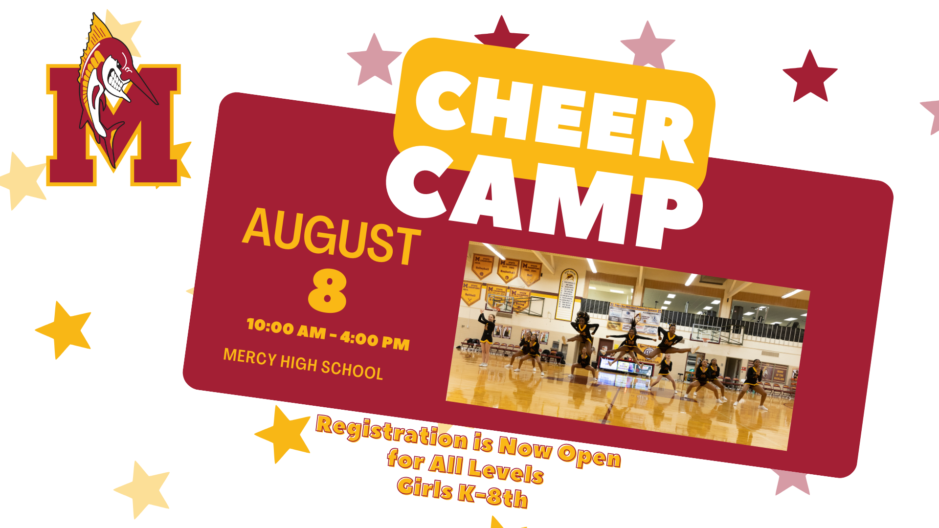 2023-24 Cheer Teams Announced - Mercy High School