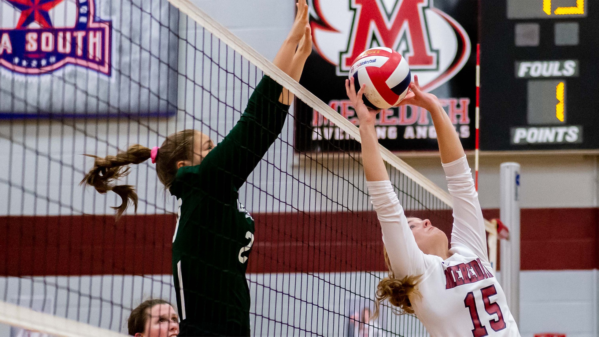 Volleyball Heads to Semifinals on 3-1 Win Over Rival Pacers - Meredith ...
