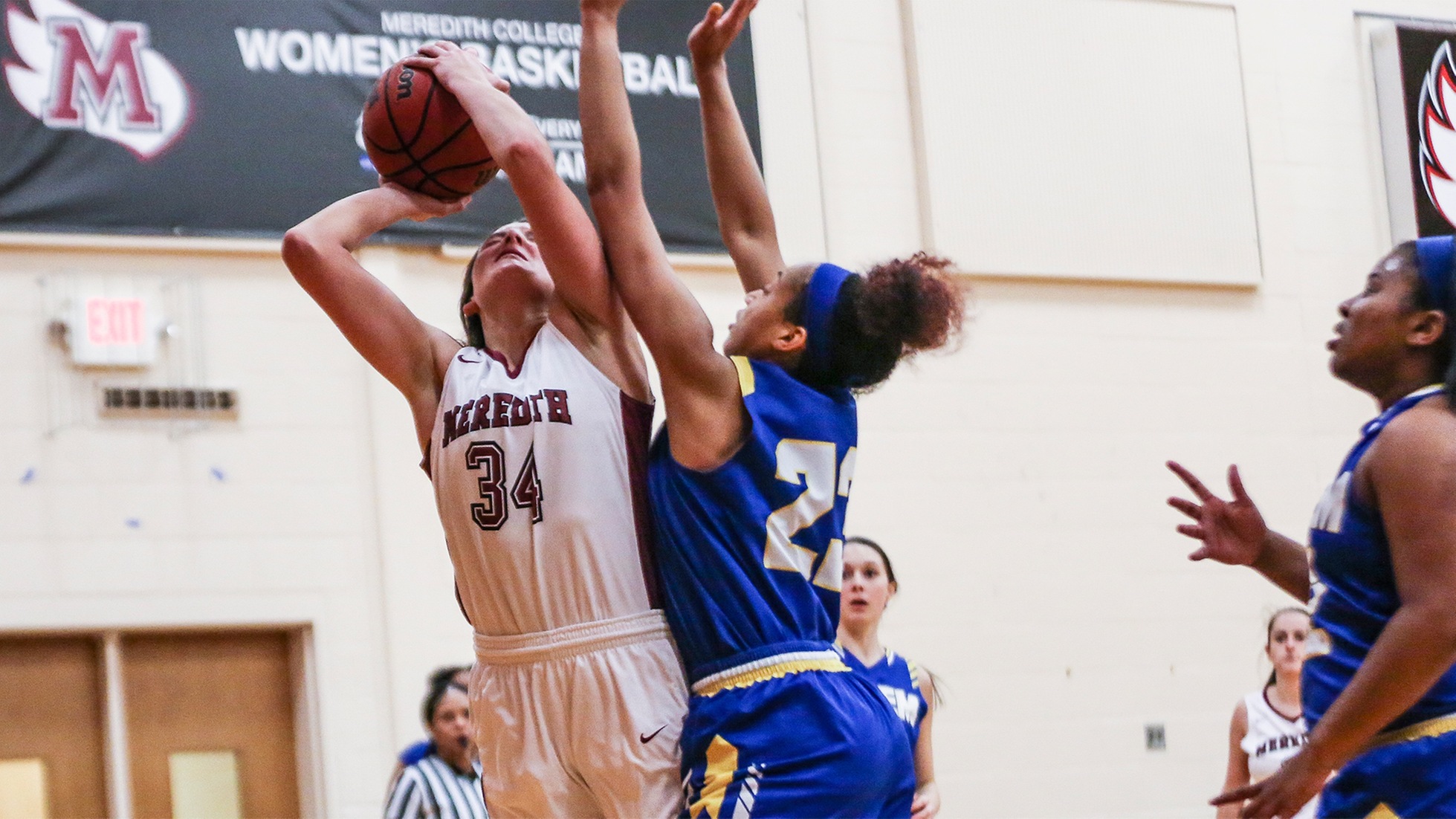 Another Win for Meredith Basketball Angels - Meredith College