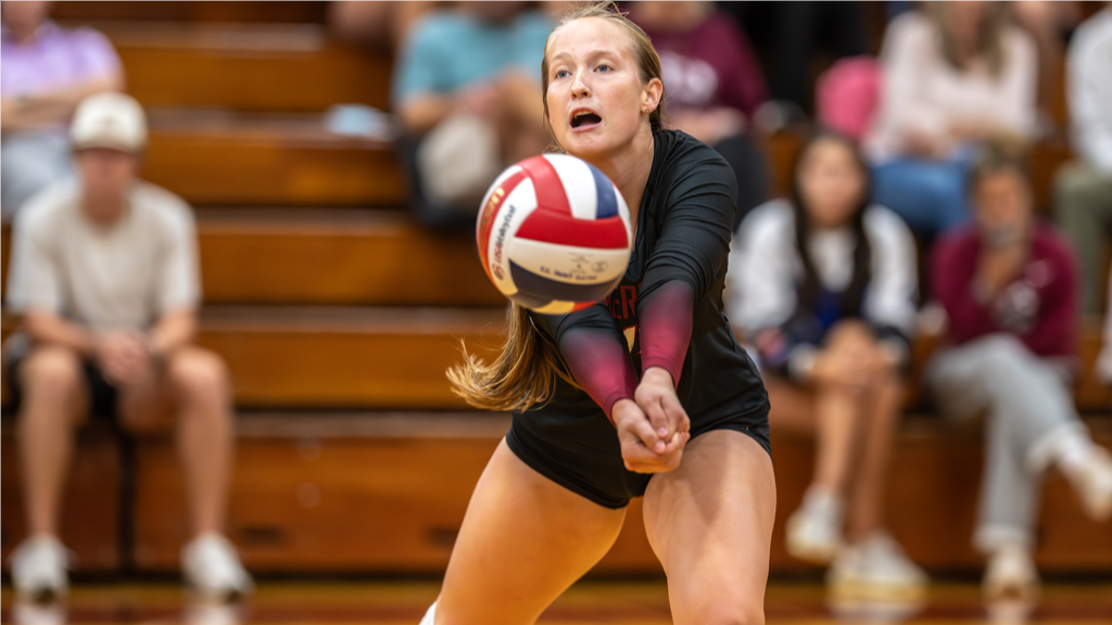 Volleyball outlast N.C. Wesleyan in five sets - Meredith College