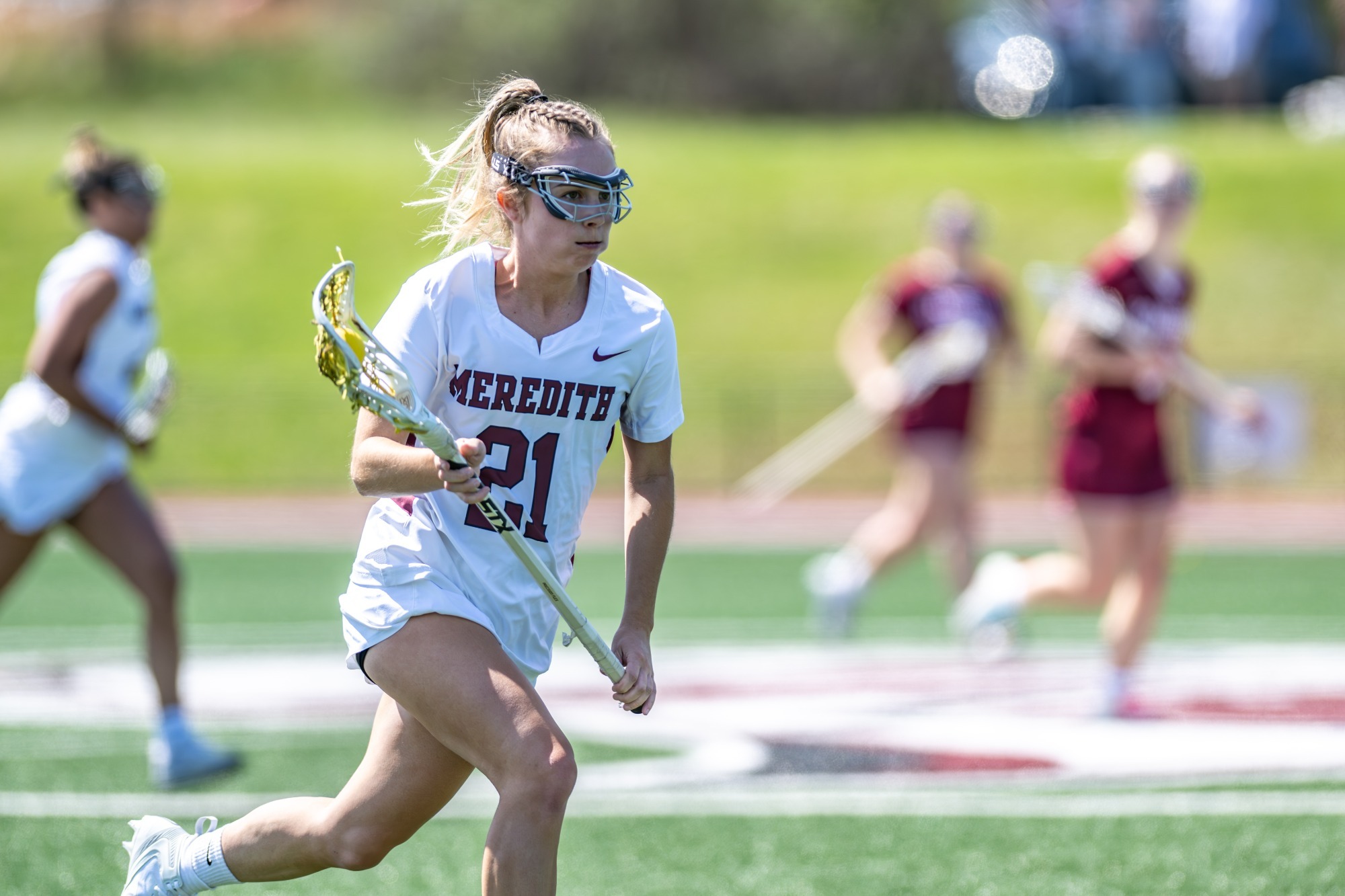 Spradley nets draw control career-high in win over Pfeiffer - Meredith ...