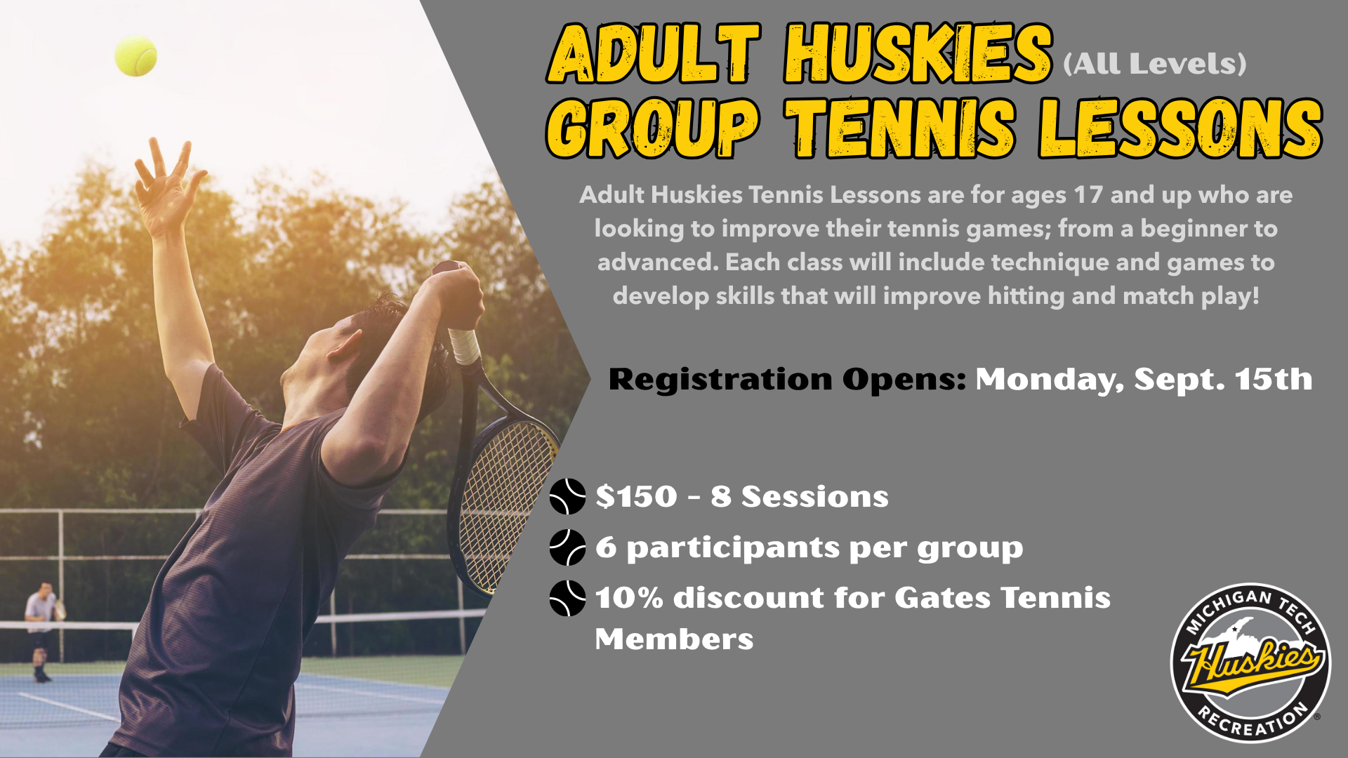 SDC Fall Semester Hours - Michigan Technological University Recreation