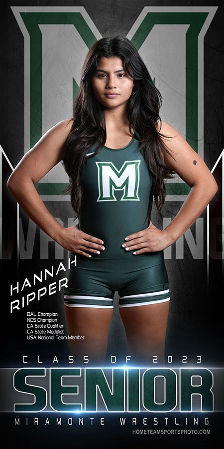 Senior Wrestler Hannah Ripper Places First in DAL; 2nd at NCS ...