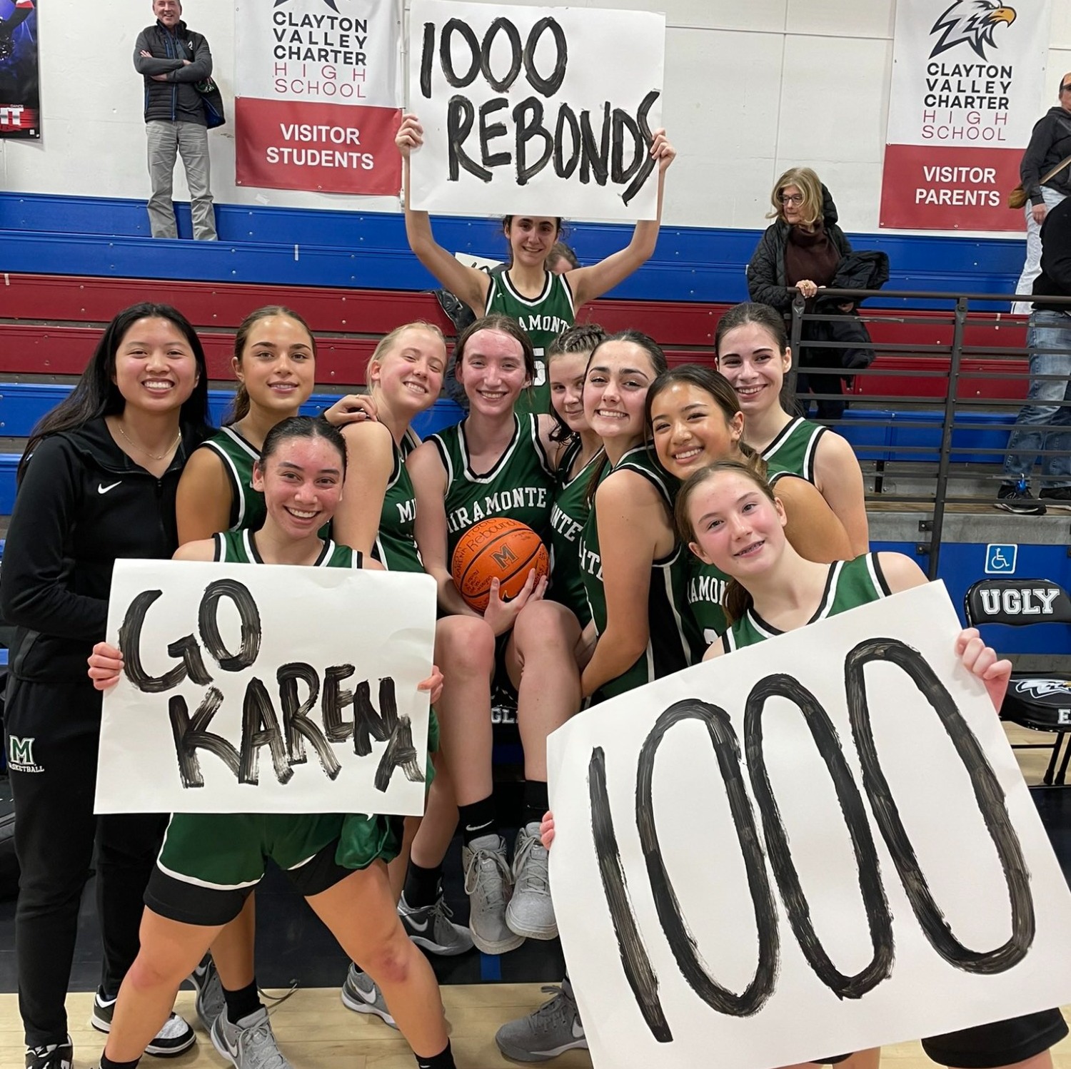 Miramonte senior reaches rebounding milestone in win over Clayton ...
