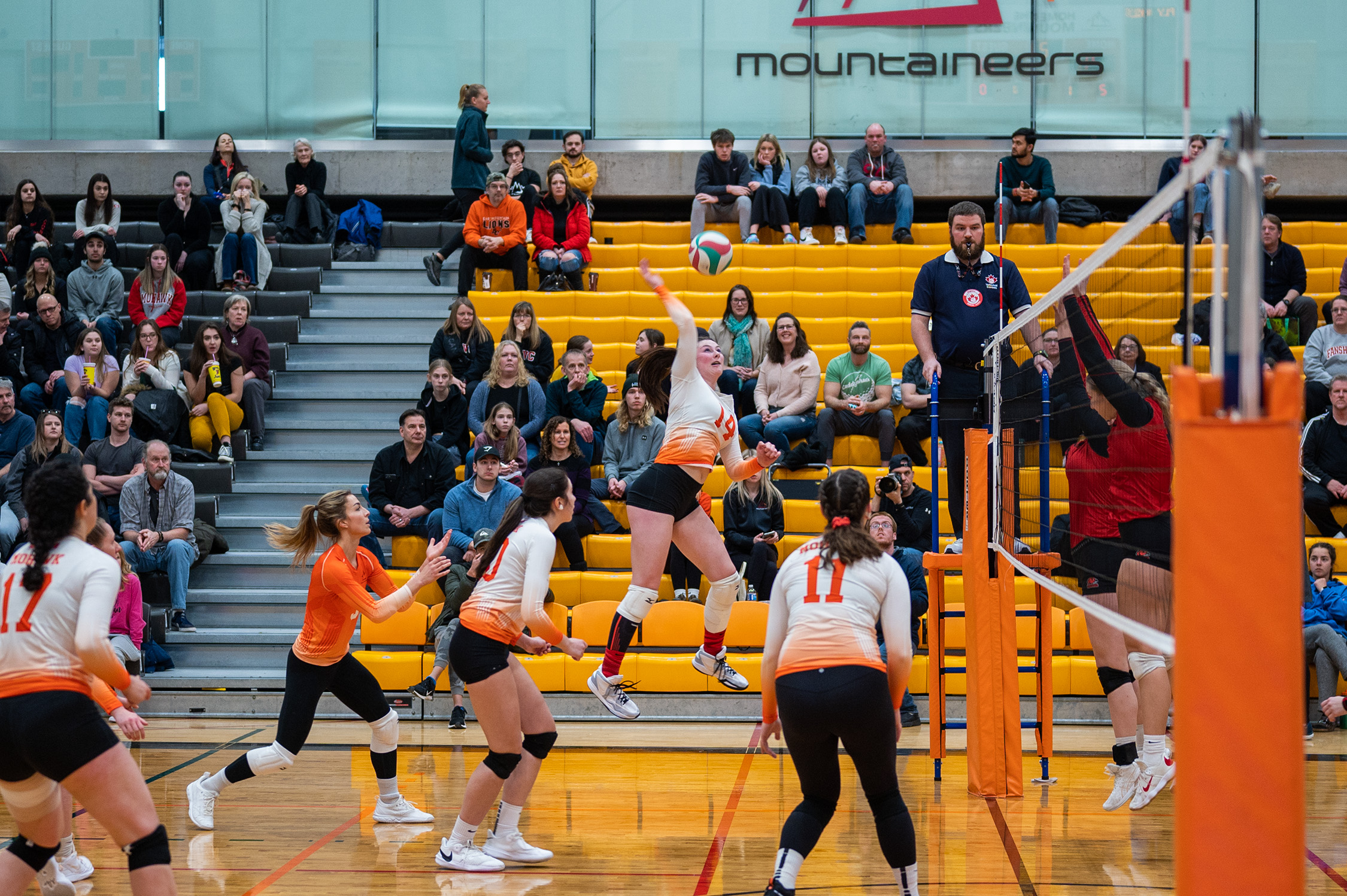 Mountaineers take care of business on senior's day - Mohawk College