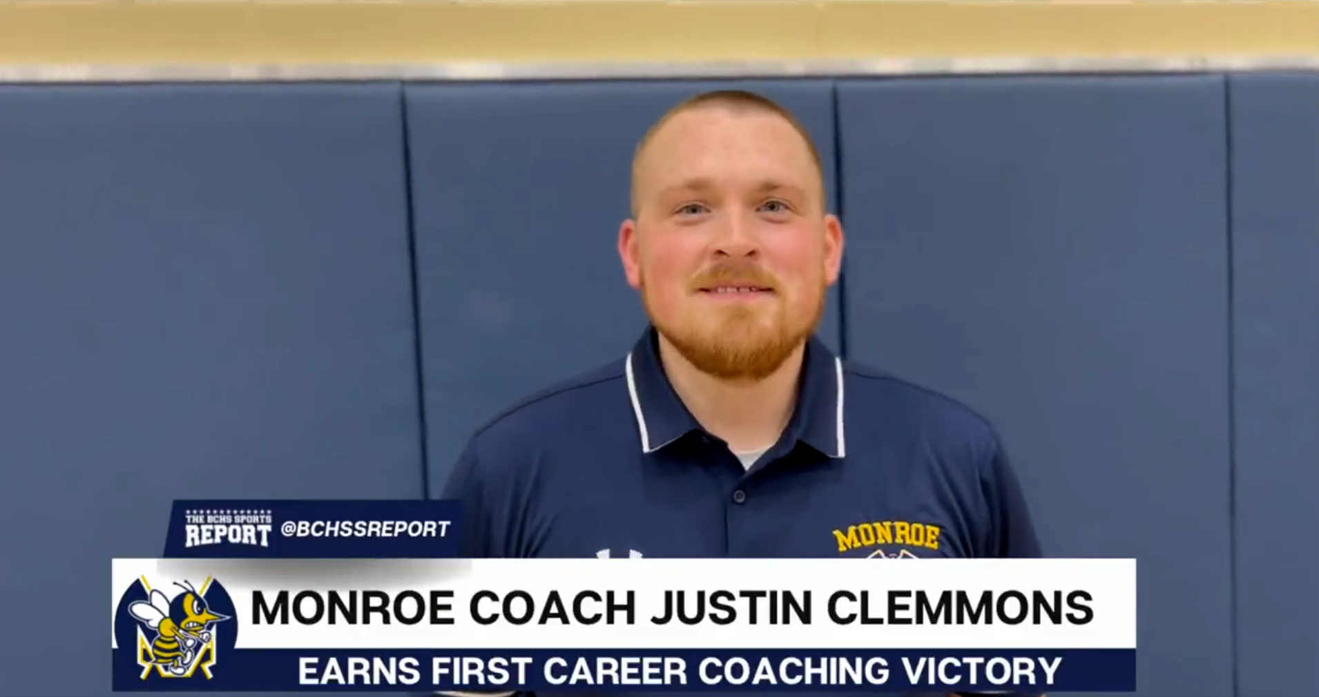 Coach Clemmons Earns First Career Victory - Monroe Hornets Athletics ...