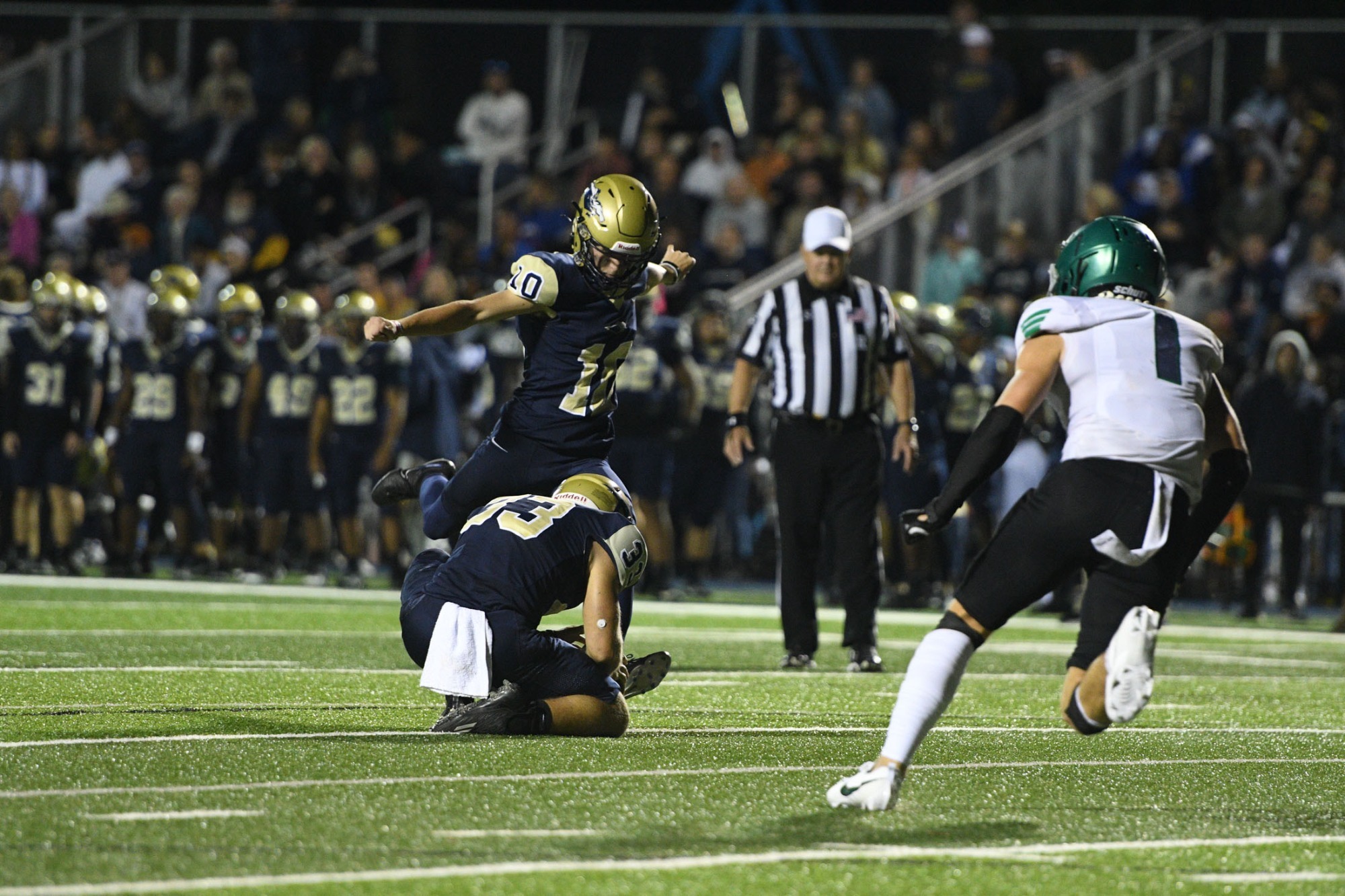 Green Breaks School Record as Football Wins Third Straight - North ...