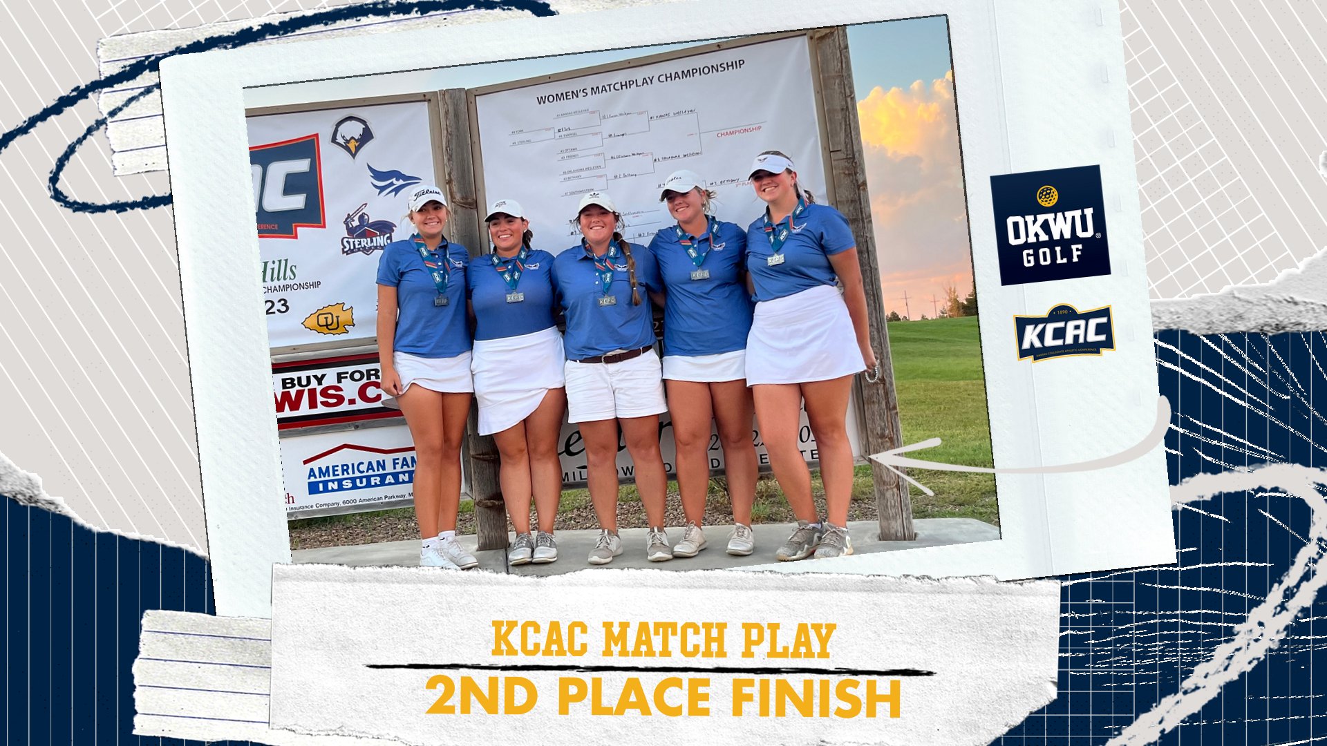 Women's Golf Places 2nd at KCAC Match Play - OKWU Eagles | Oklahoma ...