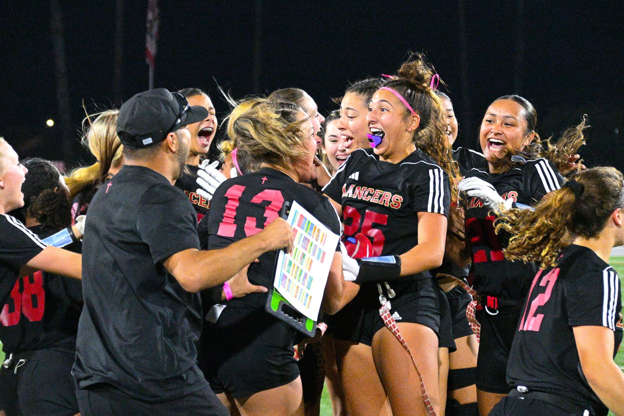 OLu Flag Football Back to Back Chargers Invitational Champs - Orange ...