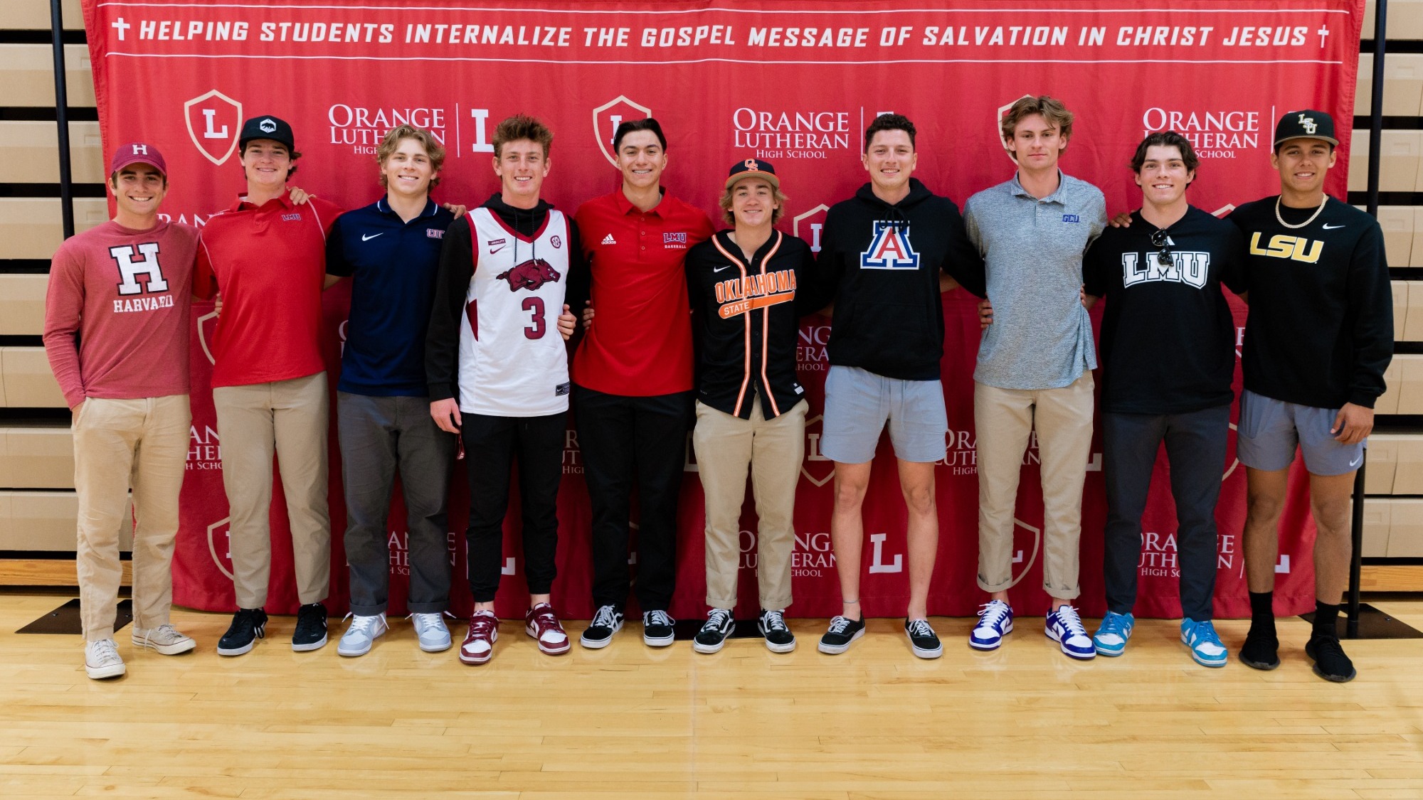 OLu Celebrates 18 Athletes On College Commitment Day - Orange Lutheran ...