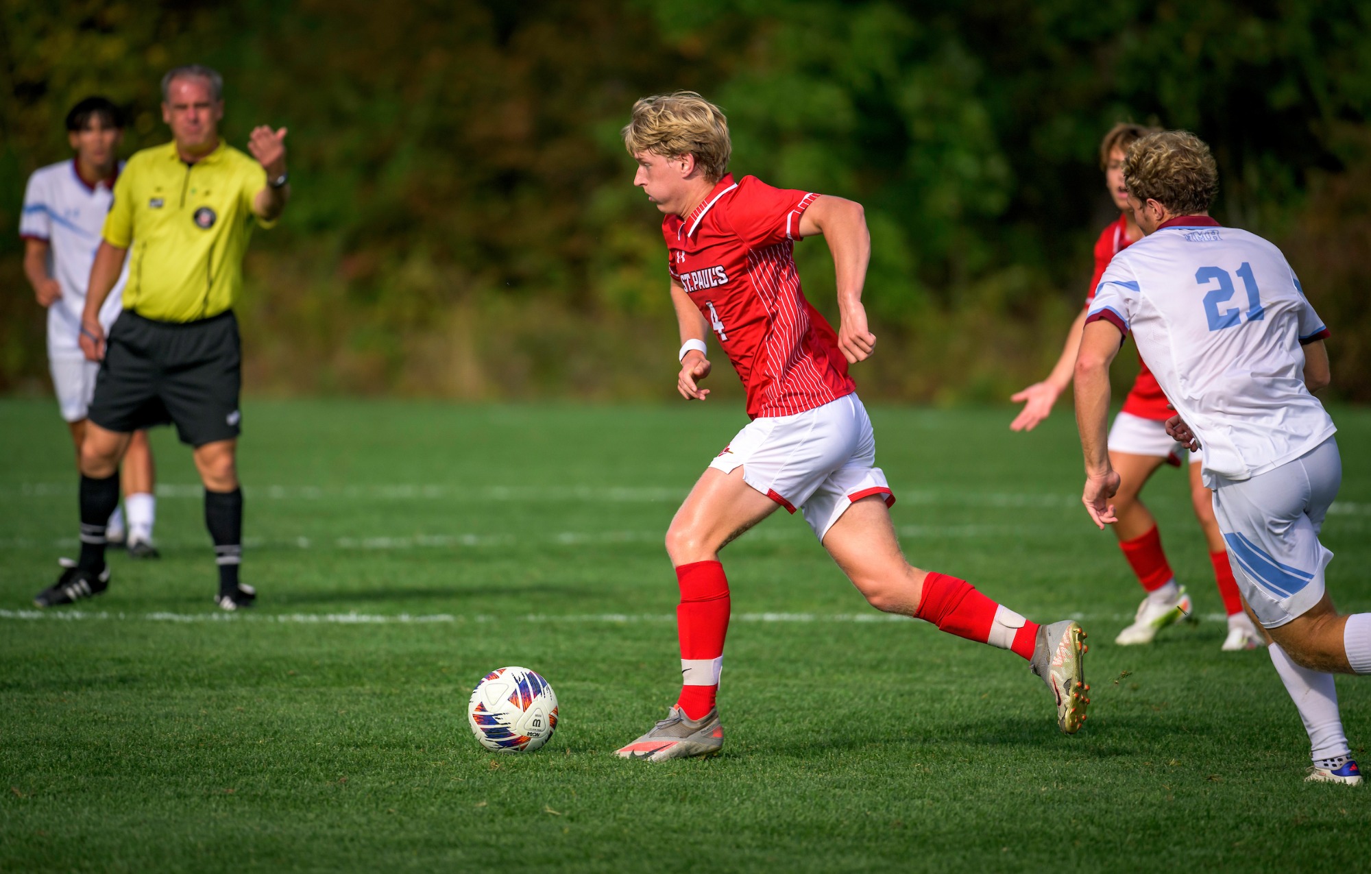 Clean Sheet pushes Big Red past Huskies - St. Paul's School