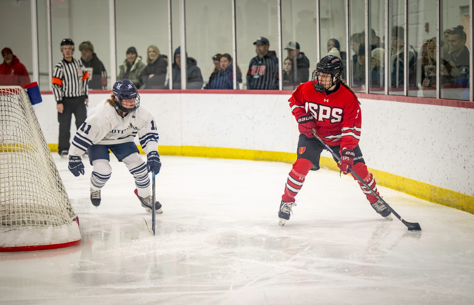 SPS earns a comeback win in their Hockey Fights Cancer Game against ...