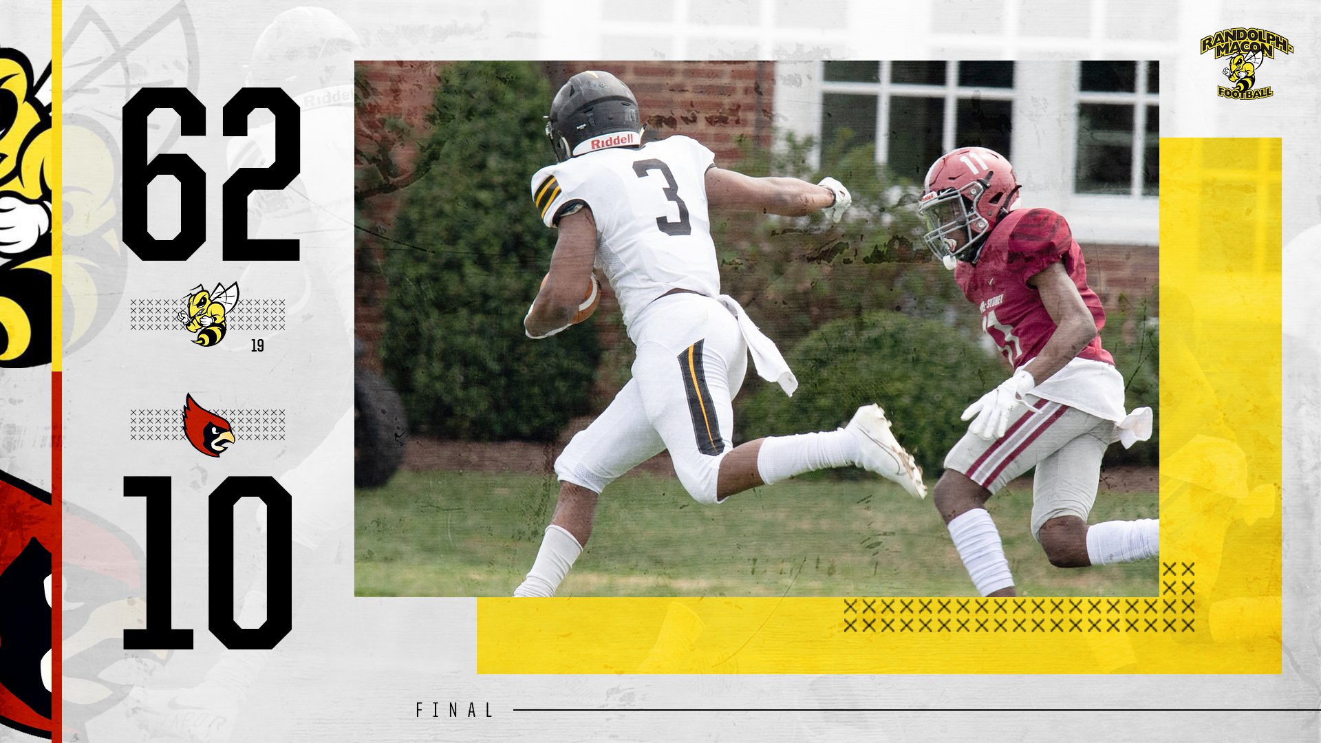 R-MC Football Rolls past CUA - Randolph-Macon College