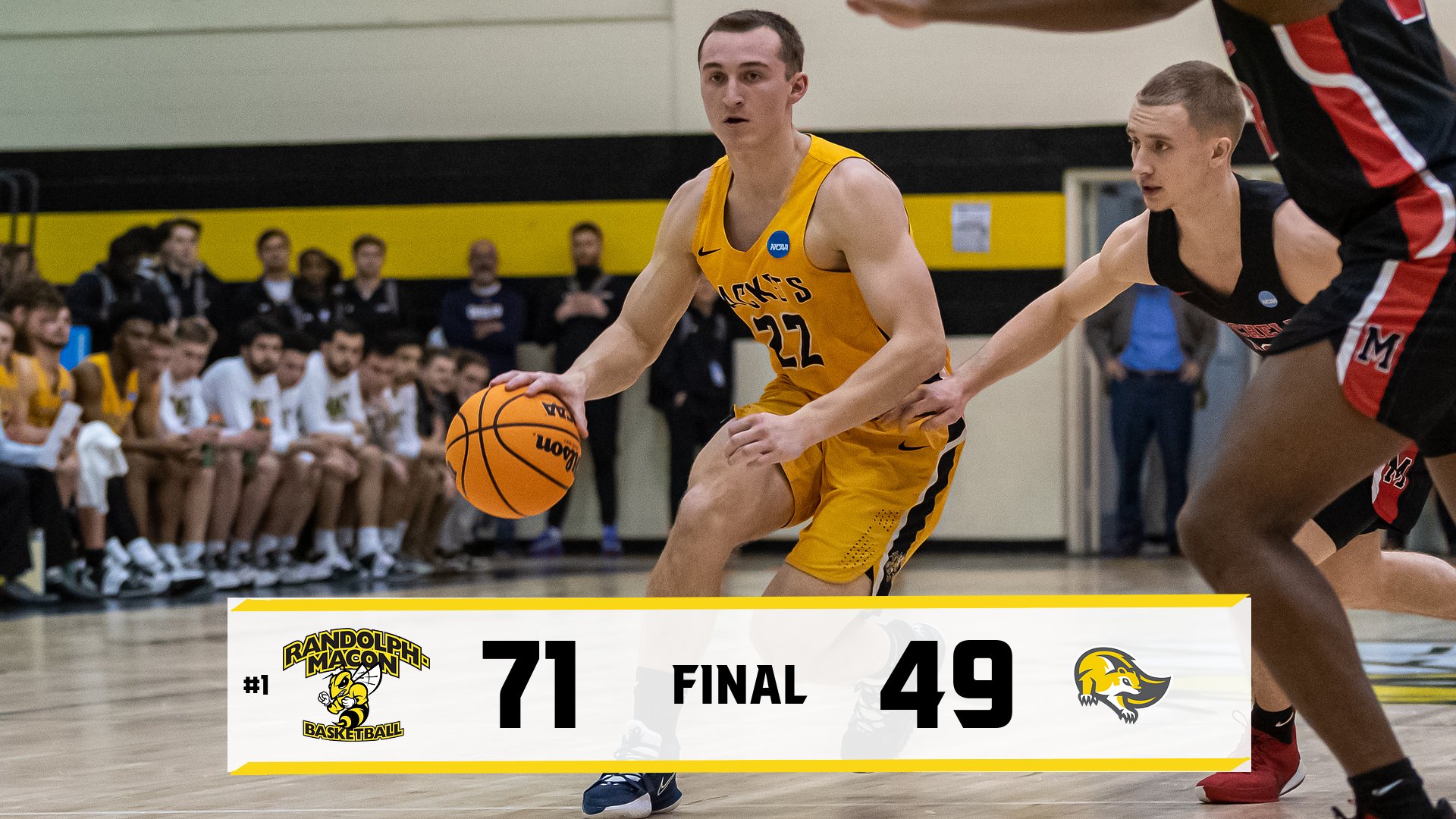 #1 R-MC Men's Hoops Wins Season Opener - Randolph-Macon College