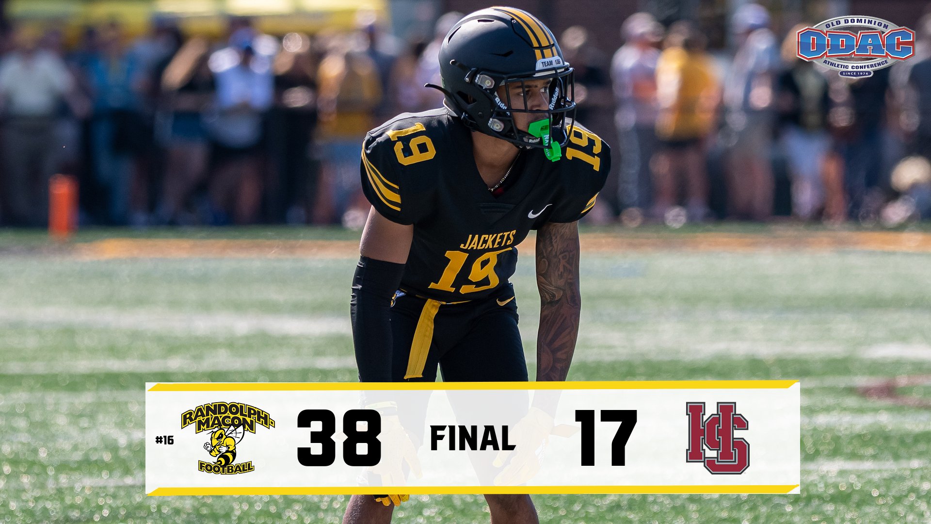 10 Wins for First Time for #16 R-MC Football - Randolph-Macon College