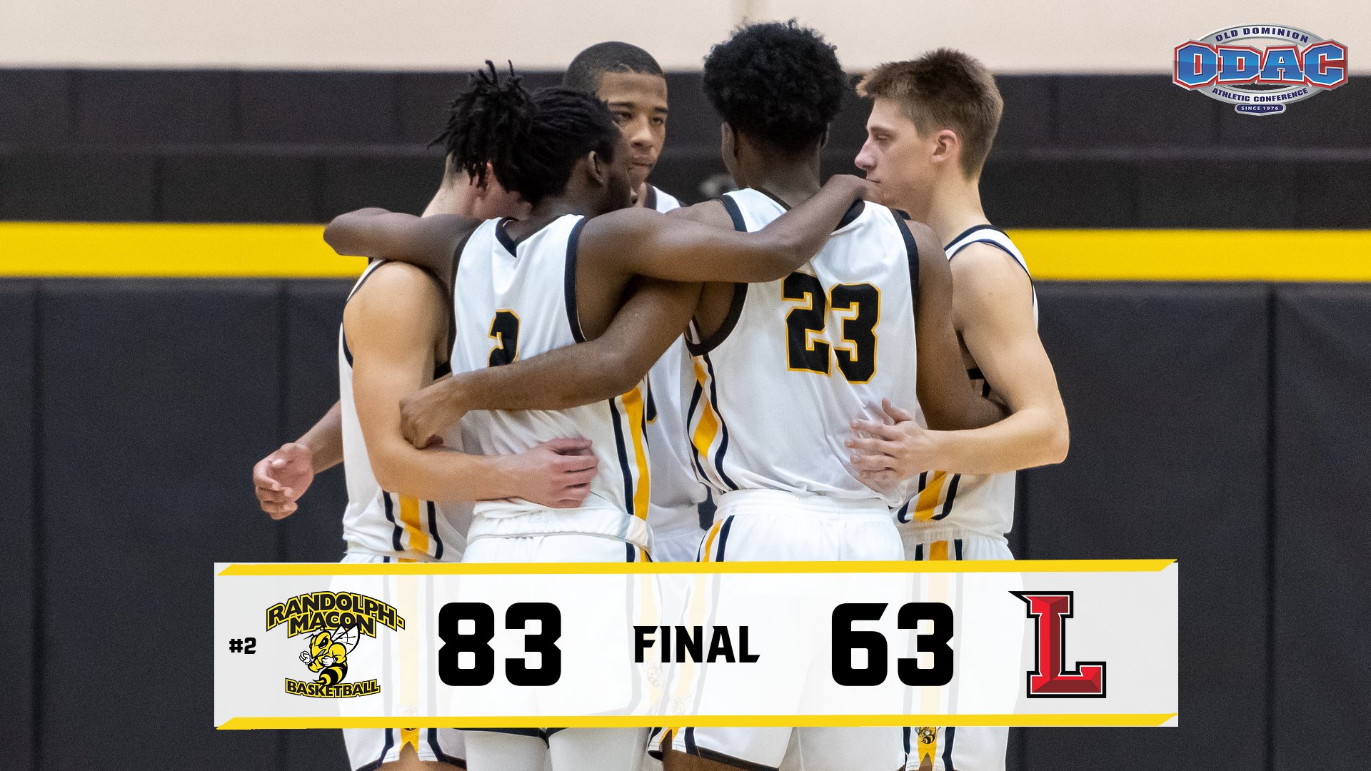 Talbert, Mallory Lead #2 R-MC Men's Hoops past LYN - Randolph-Macon College