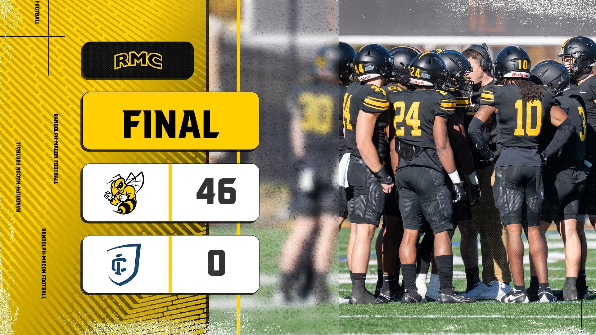 #8 RMC Football Blanks #19 Ithaca 46-0 in Second Round of NCAA Playoffs ...