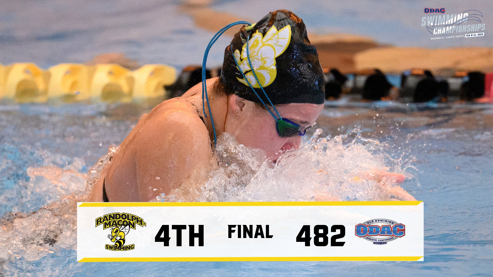 RMC Swimming Concludes Season at ODAC Championships - Randolph-Macon ...