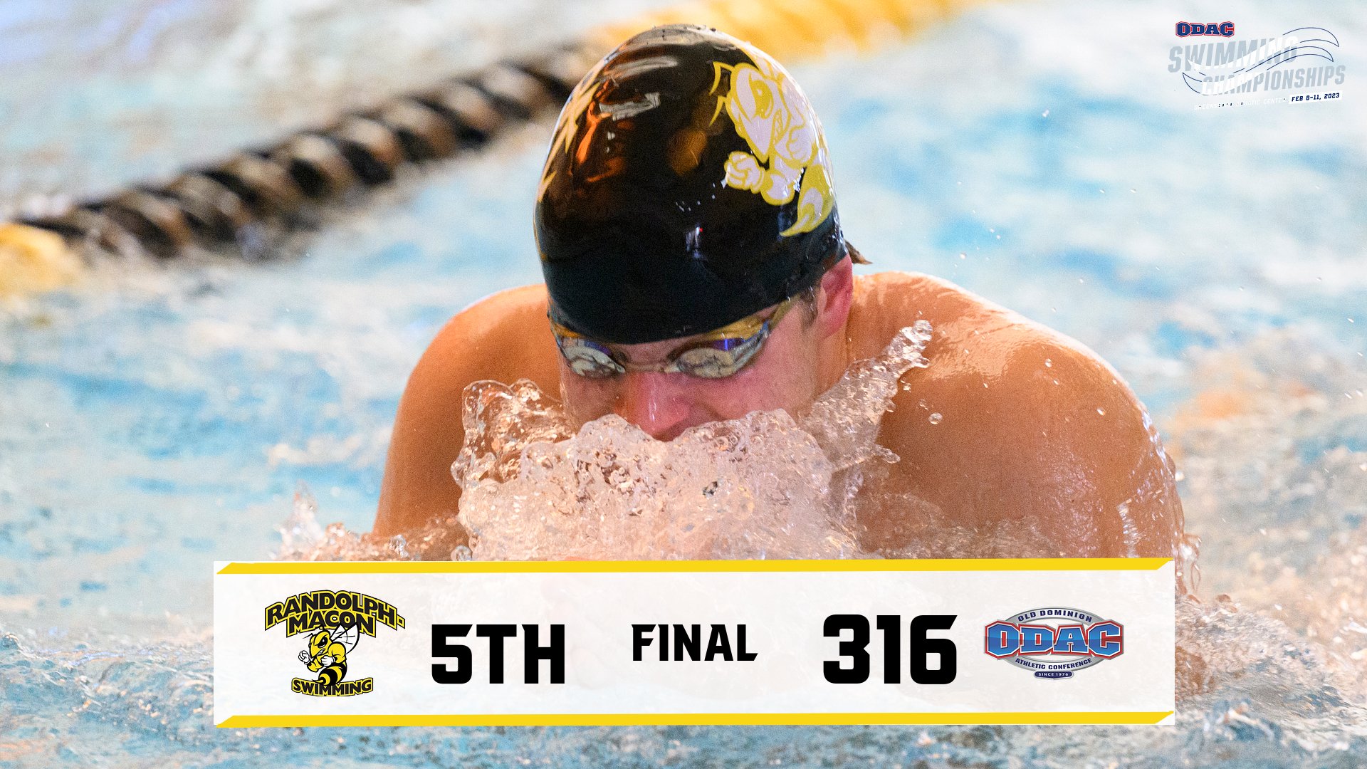 RMC Swimming Season Concludes at ODAC Championships - Randolph-Macon ...