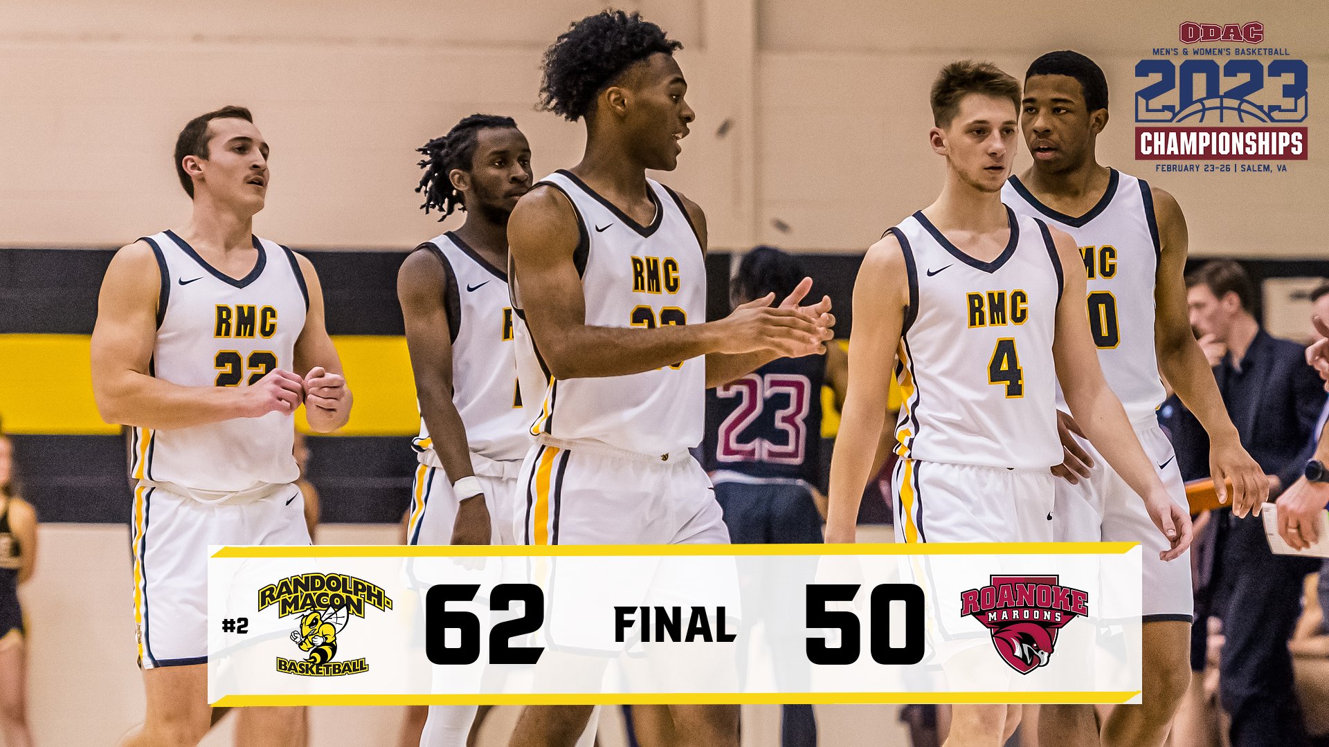 Strong Defense Carries Top-Seeded RMC Men's Hoops over #4 RC - Randolph ...