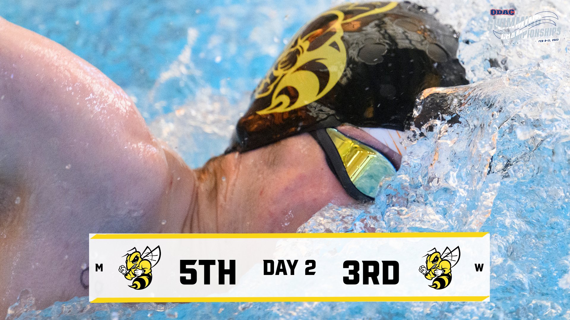 Russell, Vieni Set Personal Bests on Day Two of ODAC Championships ...