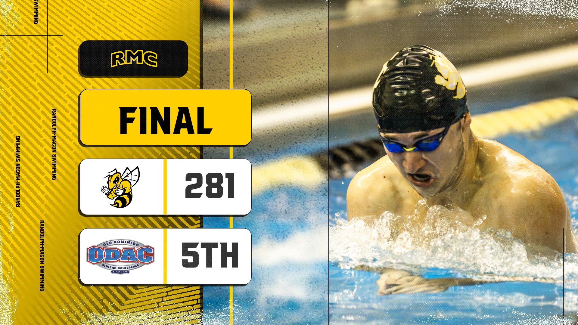 Men's Swim Finishes Fifth at ODAC Relays - Randolph-Macon College