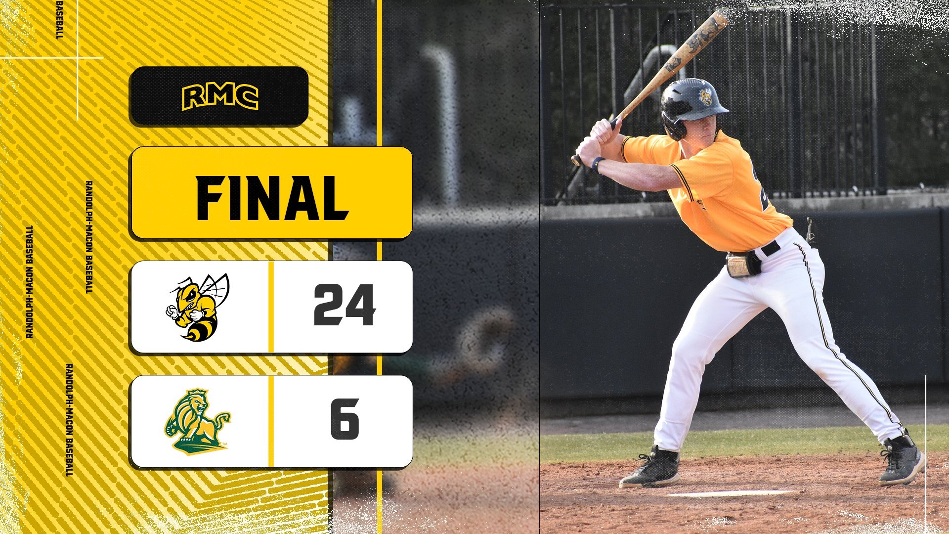 25 Hits, 24 Runs for RMC Baseball in Win over Methodist - Randolph ...