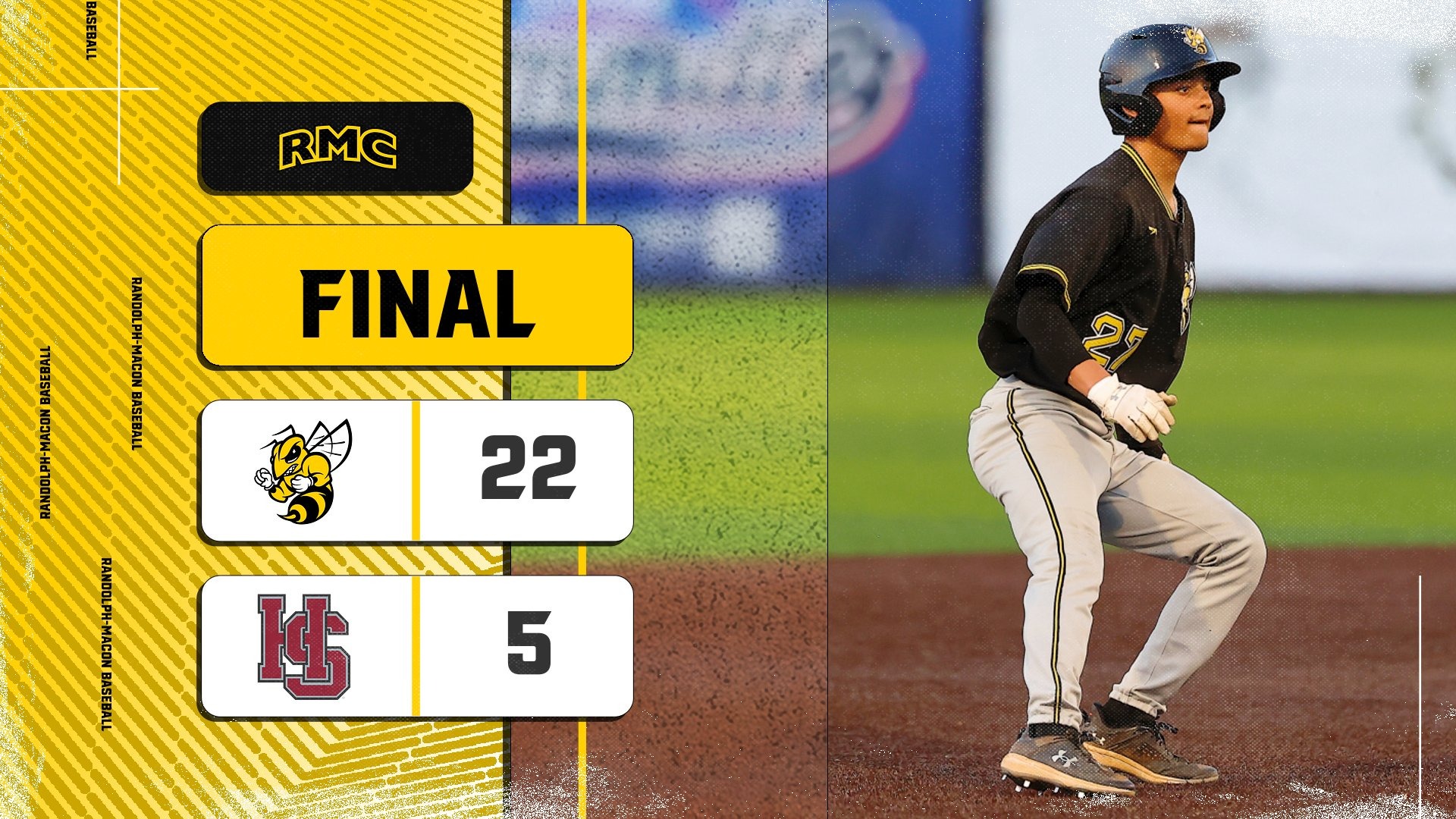 Offense Continues to Roll for RMC Baseball vs. H-SC - Randolph-Macon ...