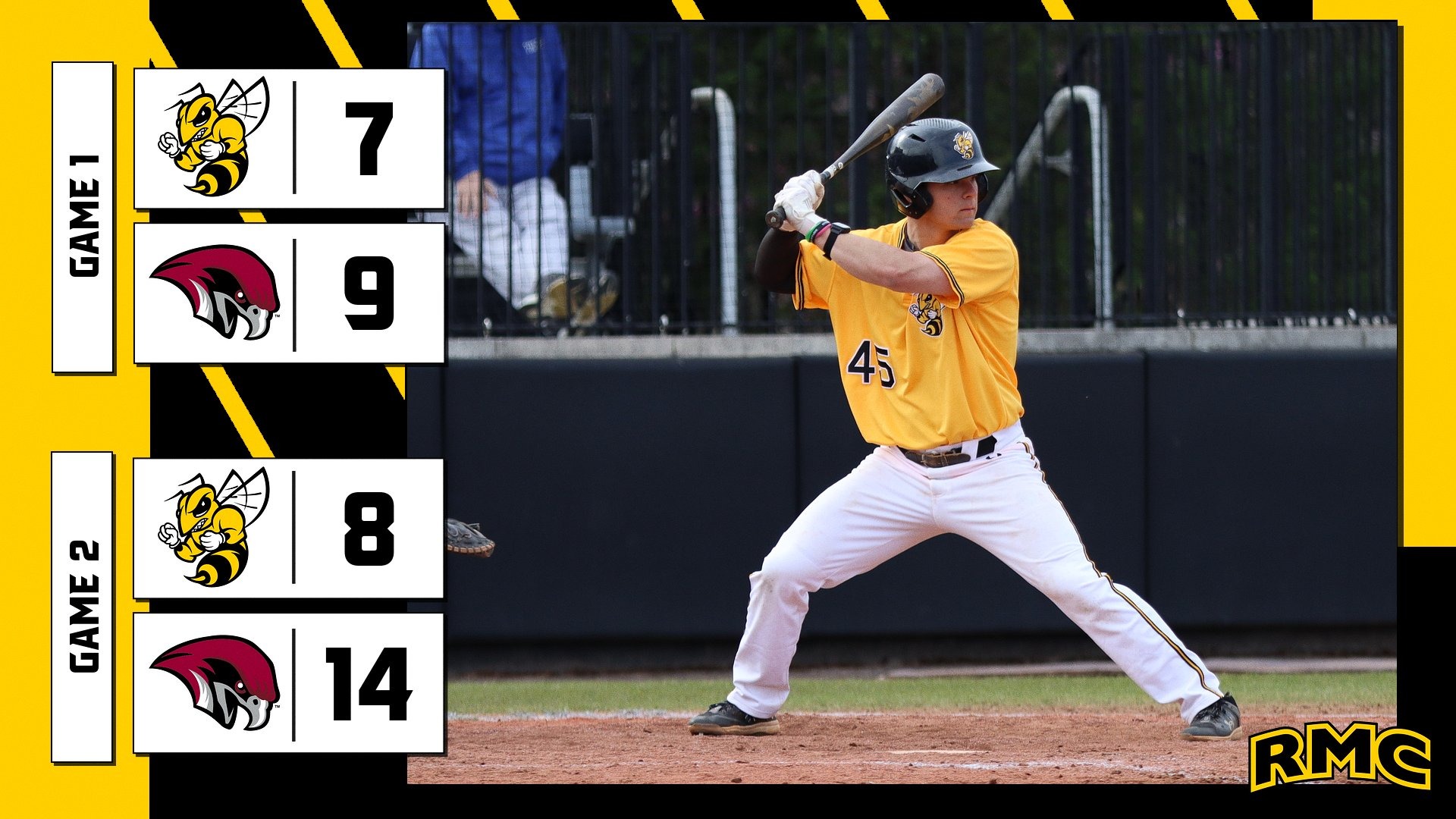 Five Hits for Wernoski for #18 RMC Baseball vs. RC - Randolph-Macon College