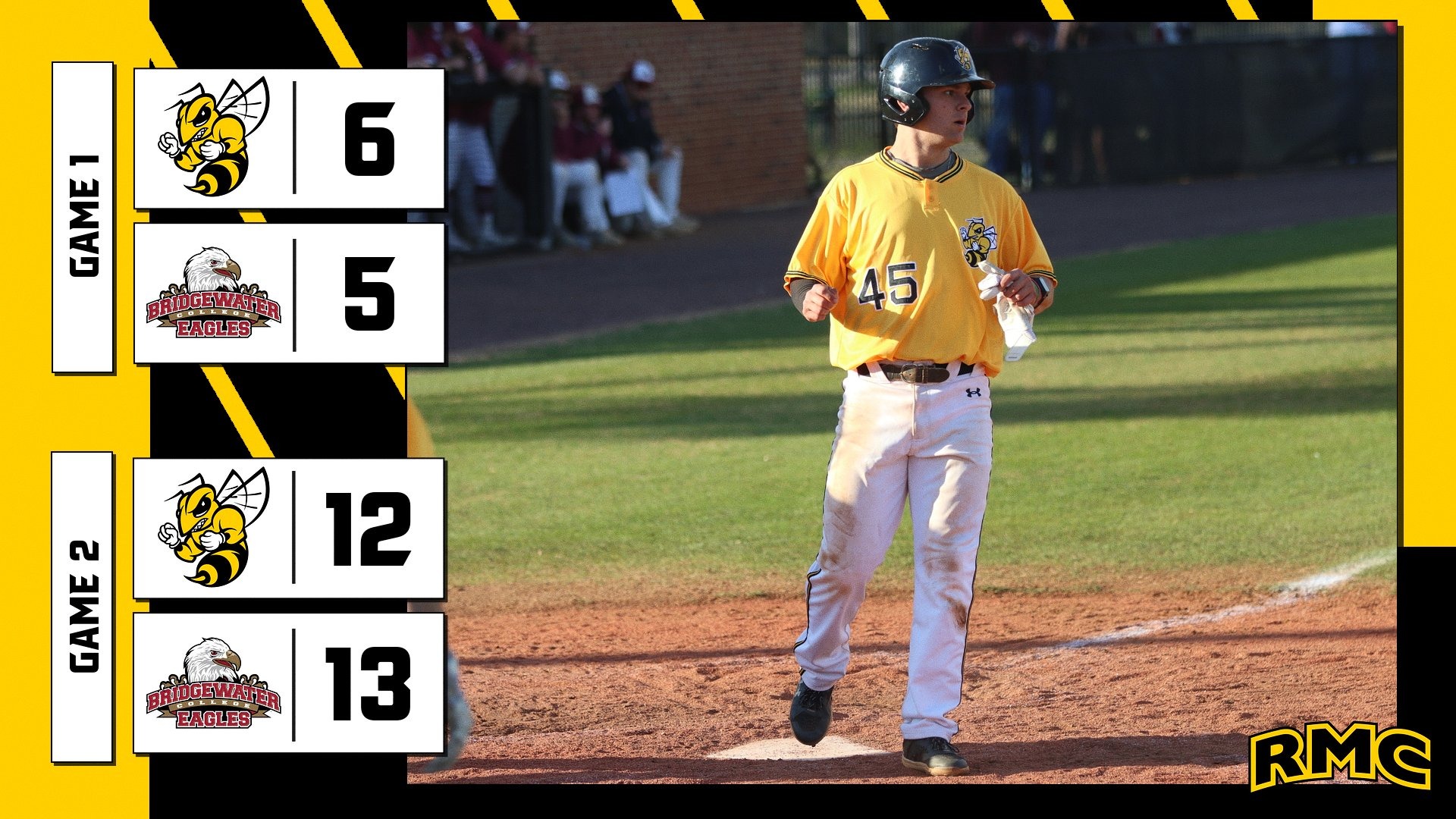Wernoski Knocks in 5 for RMC Baseball vs. BC - Randolph-Macon College