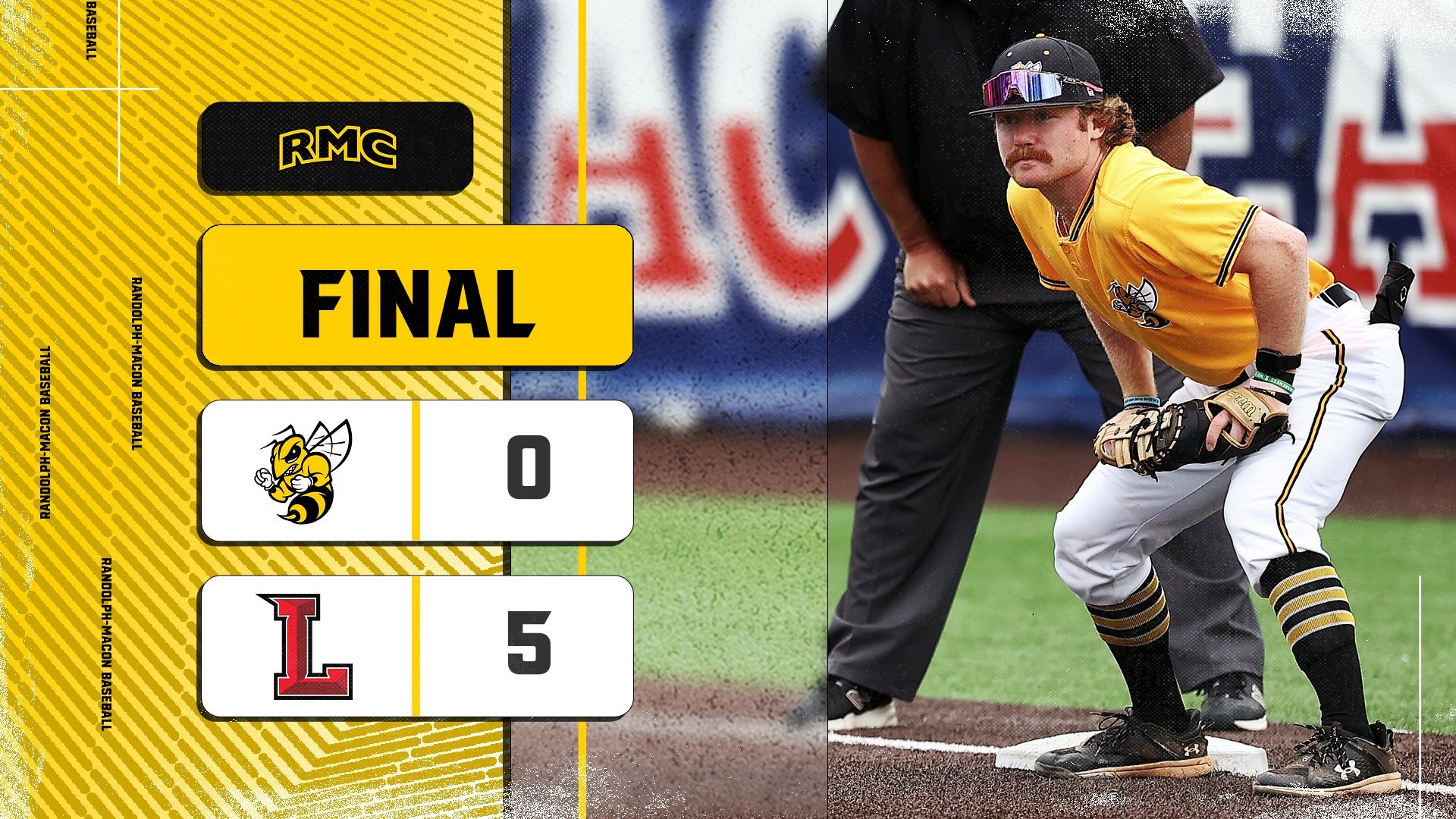 Schmitt Walks Twice as #19 RMC Baseball Blanked at ODAC Championship ...