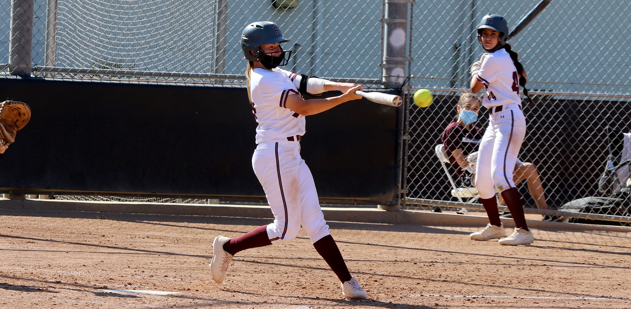 U of R Softball Topples Regals, 6-1, 11-1 - University of Redlands