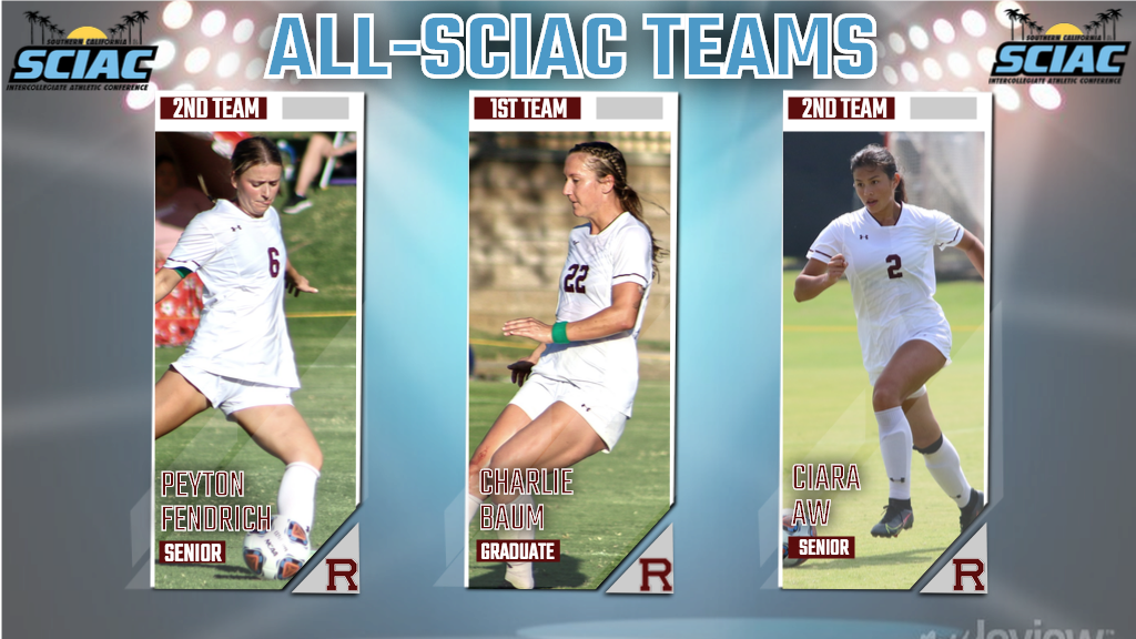 Charlie Baum, Ciara Aw, and Peyton Fendrich named All-SCIAC ...