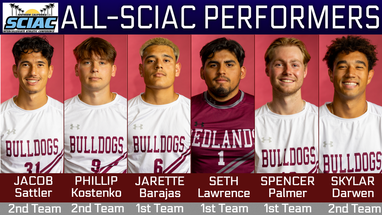 Bulldog Men's Soccer Lands Six on All-SCIAC Teams - University of Redlands