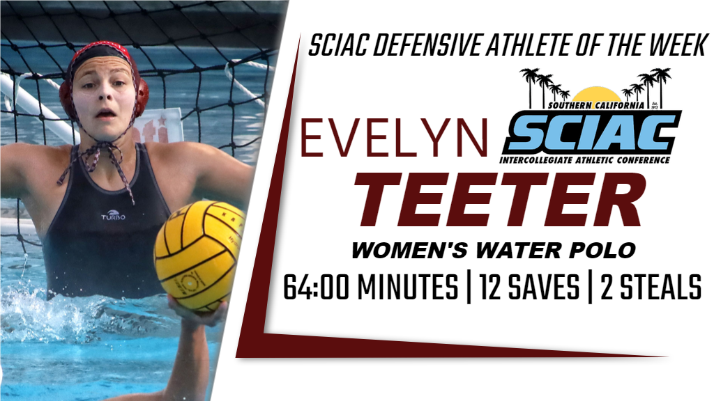 Evelyn Teeter - 2024 - Women's Water Polo - University of Redlands