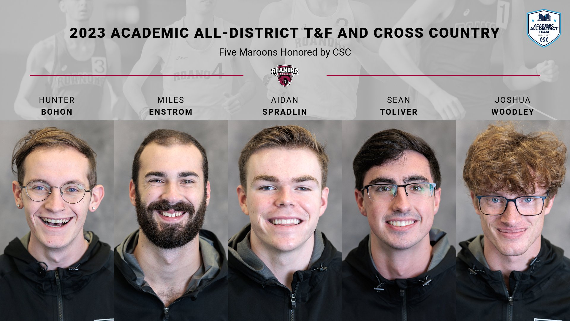 Five Men, Five Women Maroons Named to CSC Academic All-District Team ...